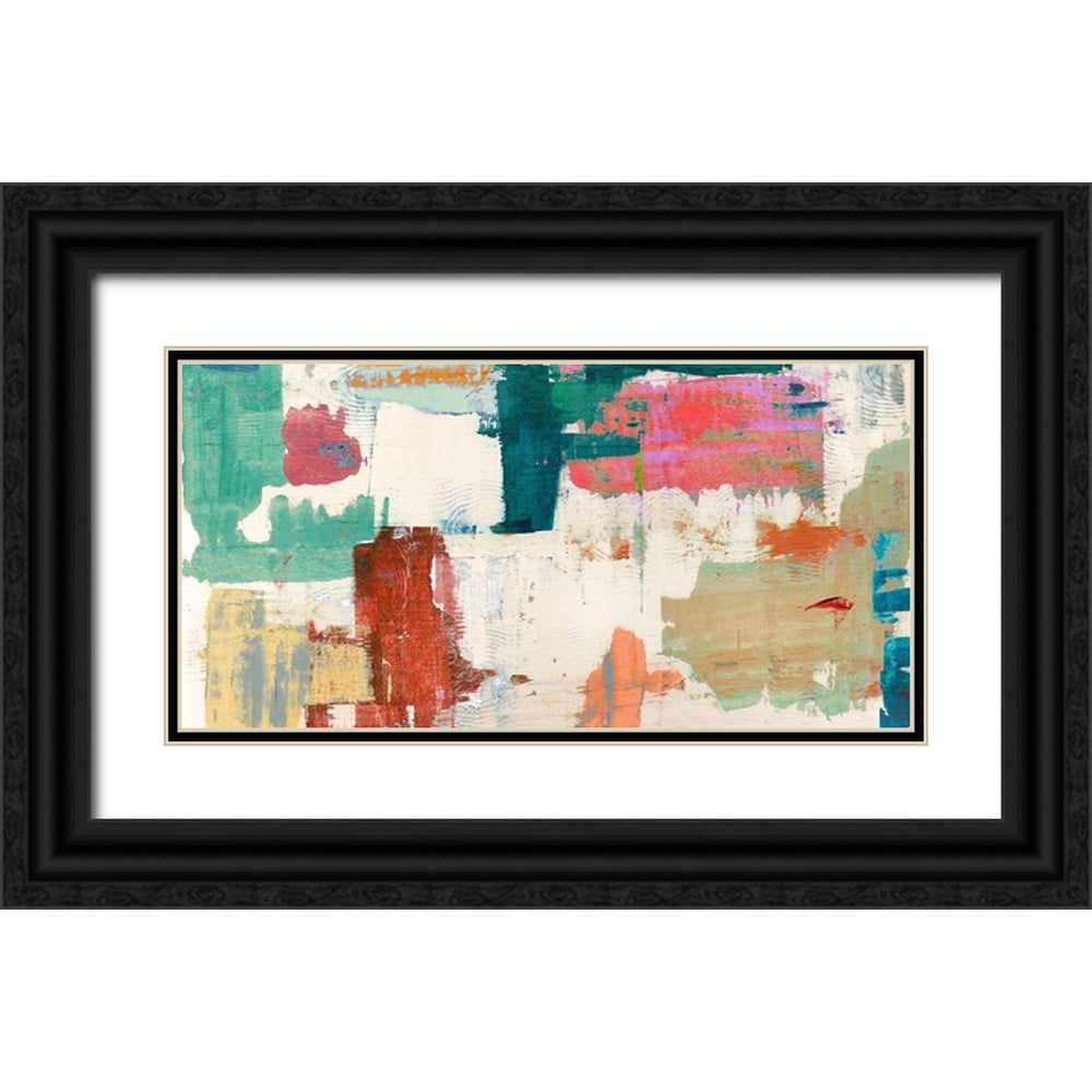 Munson, Anne 18x11 Black Ornate Wood Framed with Double Matting Museum ...