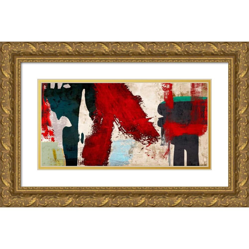 Munson, Anne 18x11 Gold Ornate Wood Framed with Double Matting Museum ...