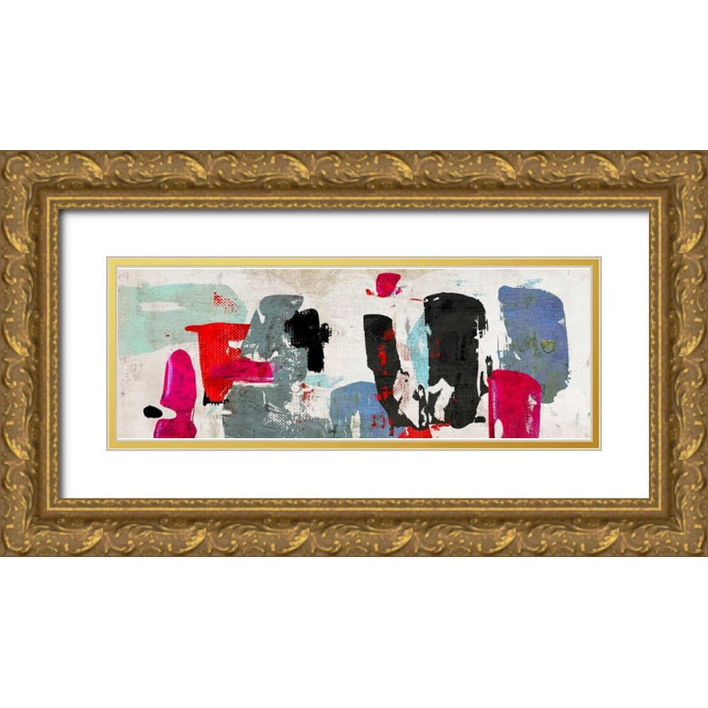 Munson, Anne 24x11 Gold Ornate Wood Framed with Double Matting Museum ...