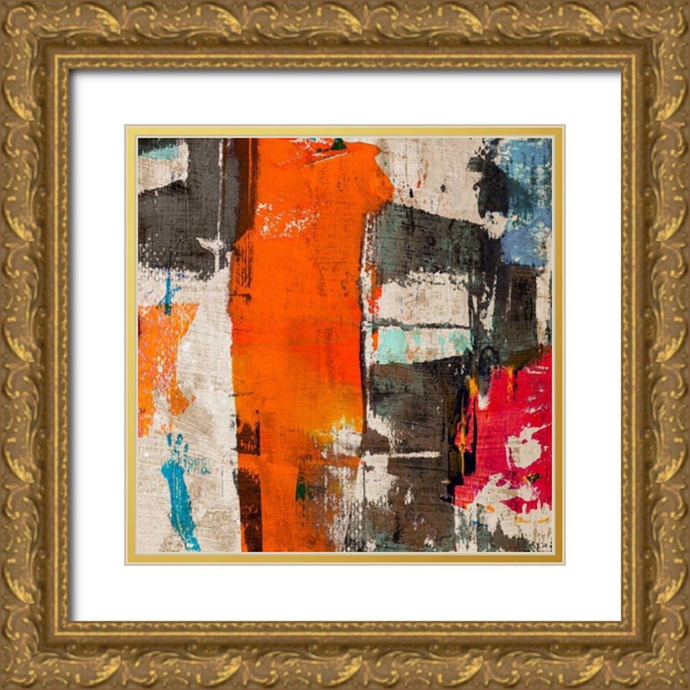 Munson, Anne 26x26 Gold Ornate Wood Framed with Double Matting Museum ...