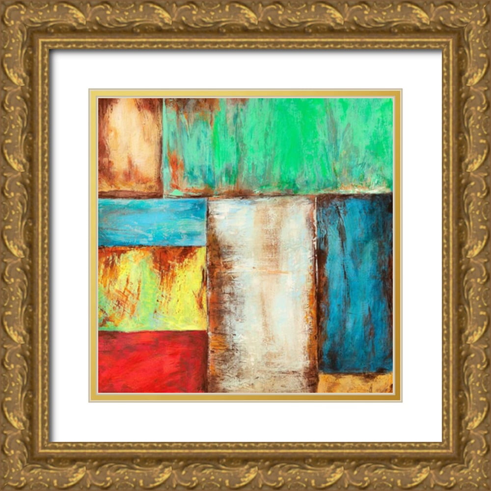 Munson, Anne 26x26 Gold Ornate Wood Framed with Double Matting Museum ...