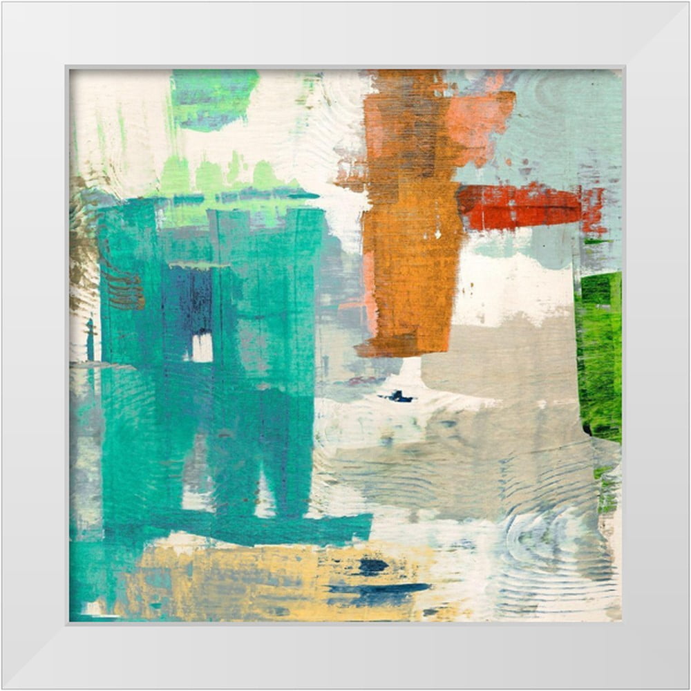Munson, Anne 26x26 White Modern Wood Framed Museum Art Print Titled ...