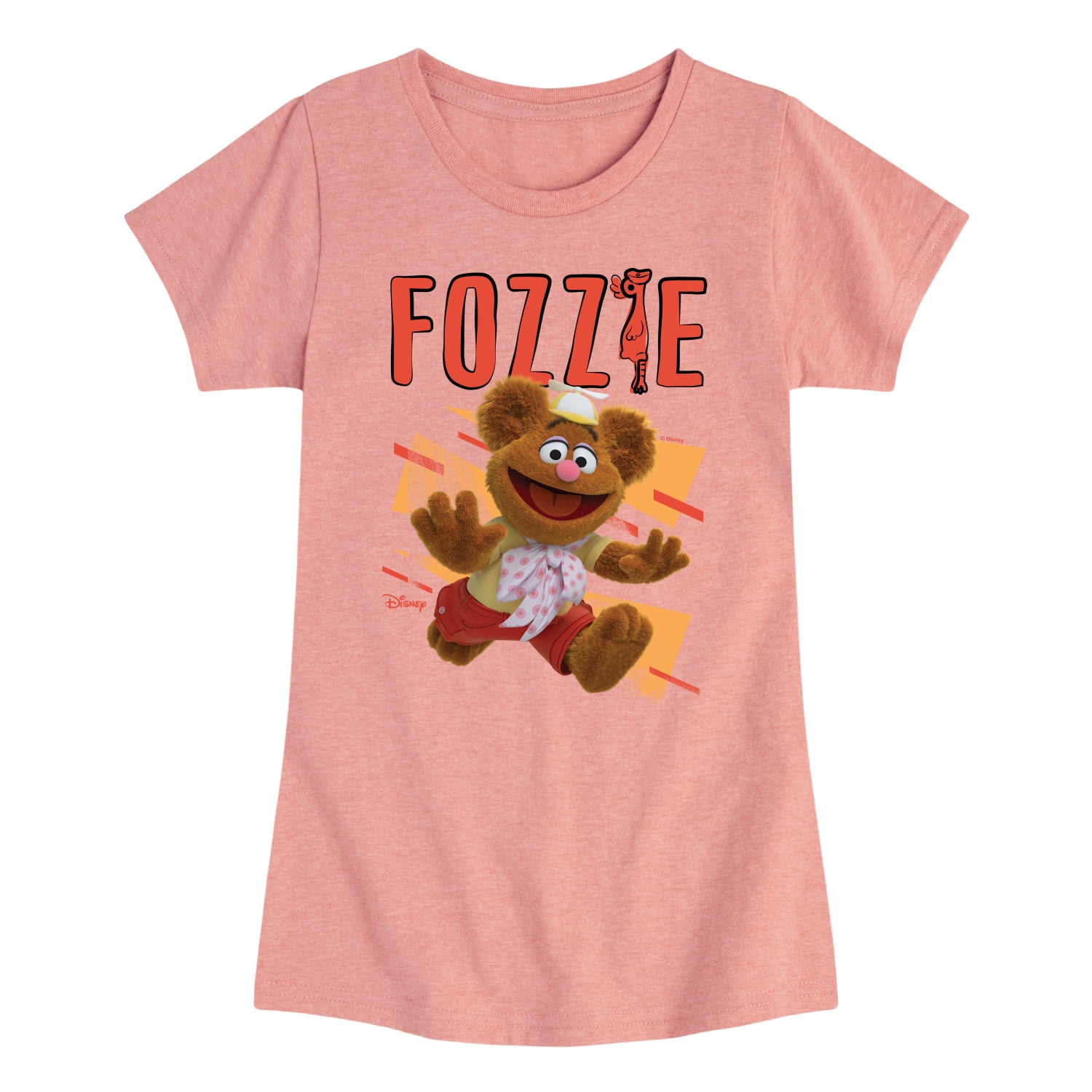 Muppet Babies - Baby Fozzie - Toddler & Youth Girls Short Sleeve ...