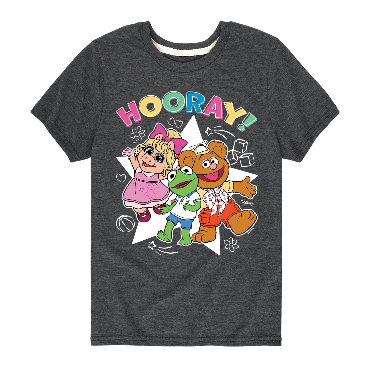 Muppet Babies - Hooray - Toddler & Youth Short Sleeve Graphic T-Shirt ...
