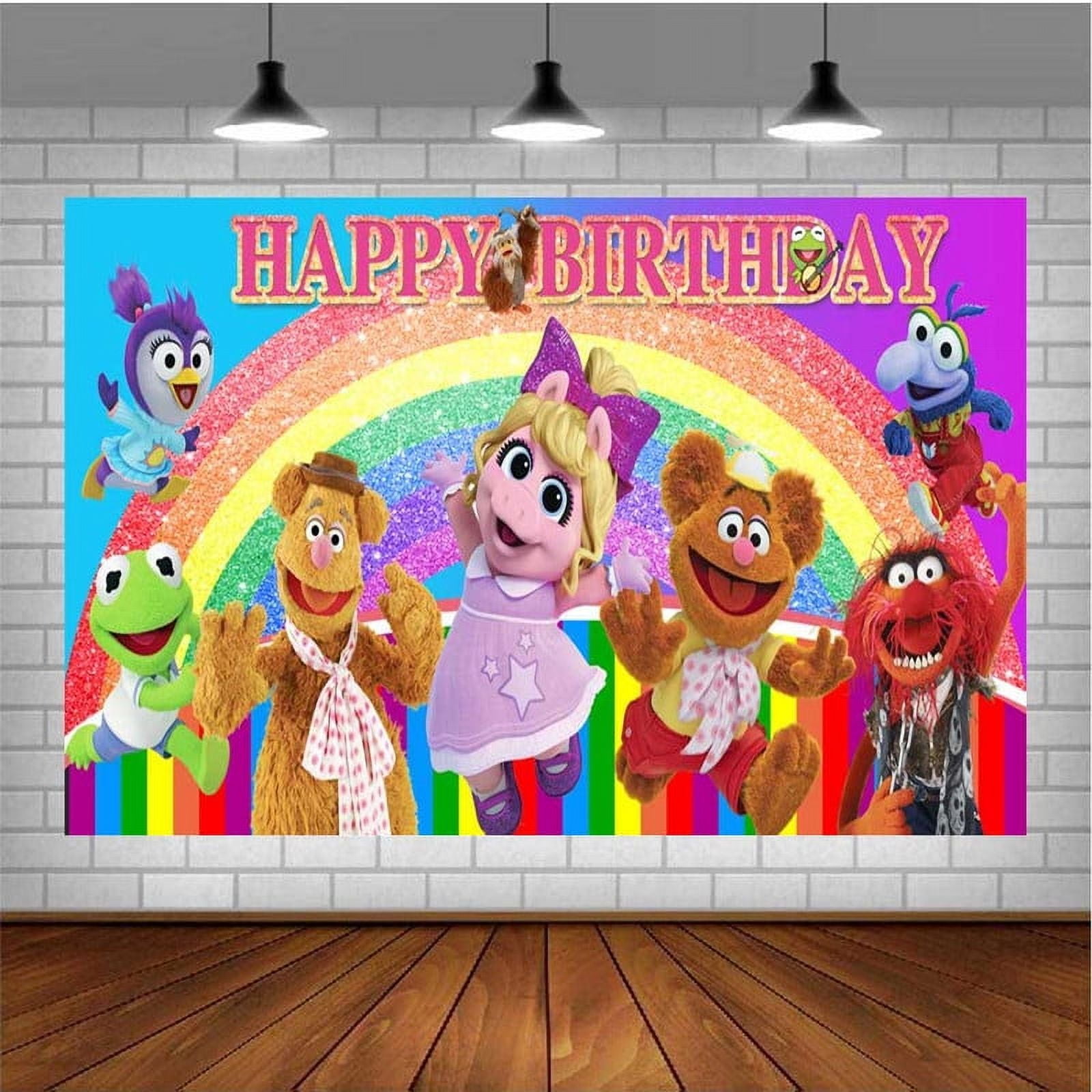 Muppet Babies Backdrop Taspestry Banner Party Supplies Background Post ...