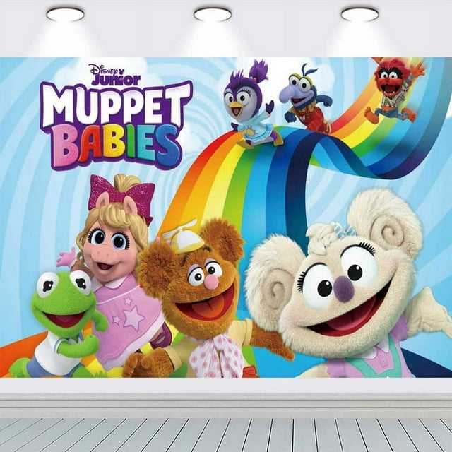 Muppet Babies Background Backdrop Party Supplies Taspestry Wall Decor ...