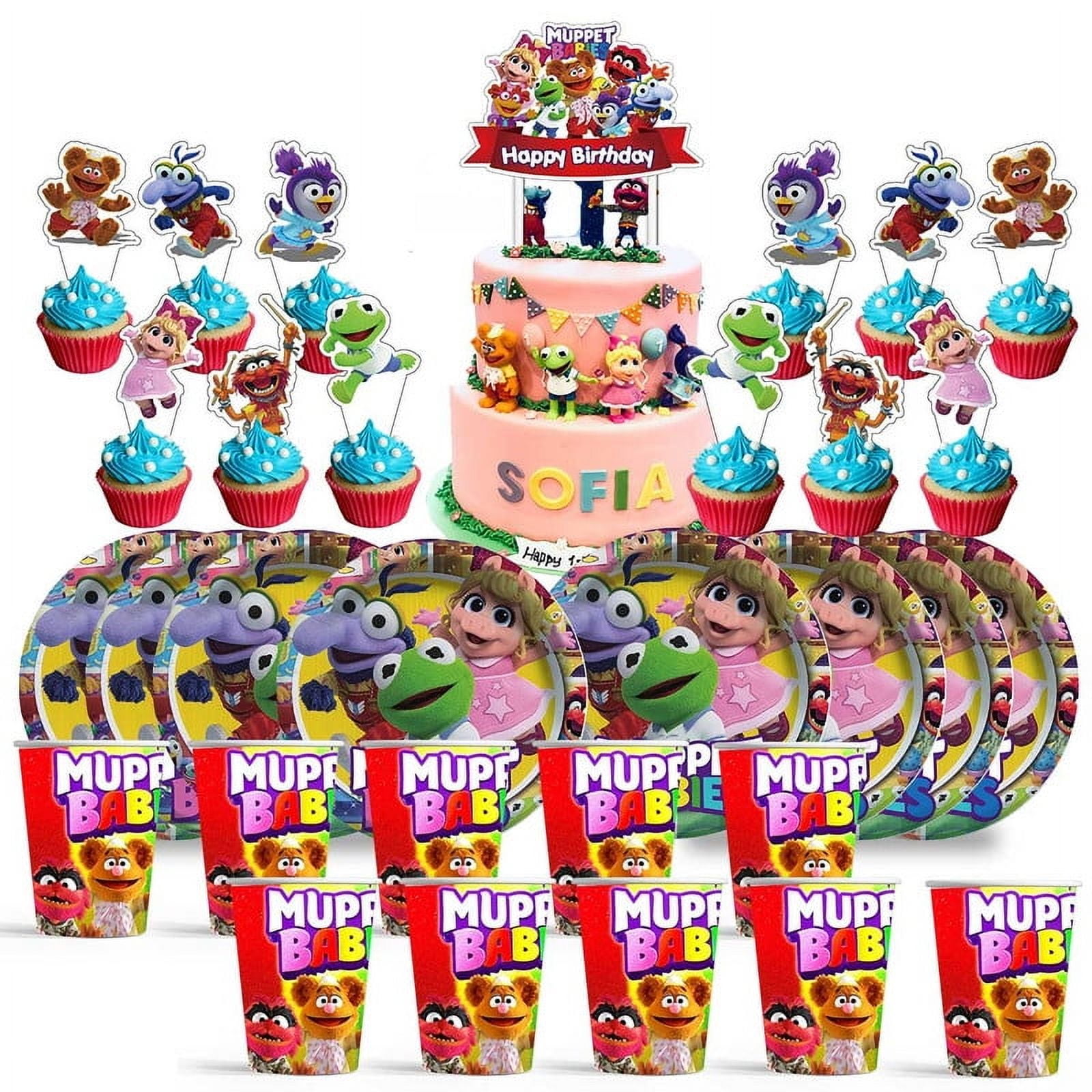 Muppet Babies Birthday Cups Party Supplies Plates Decorations Cake ...