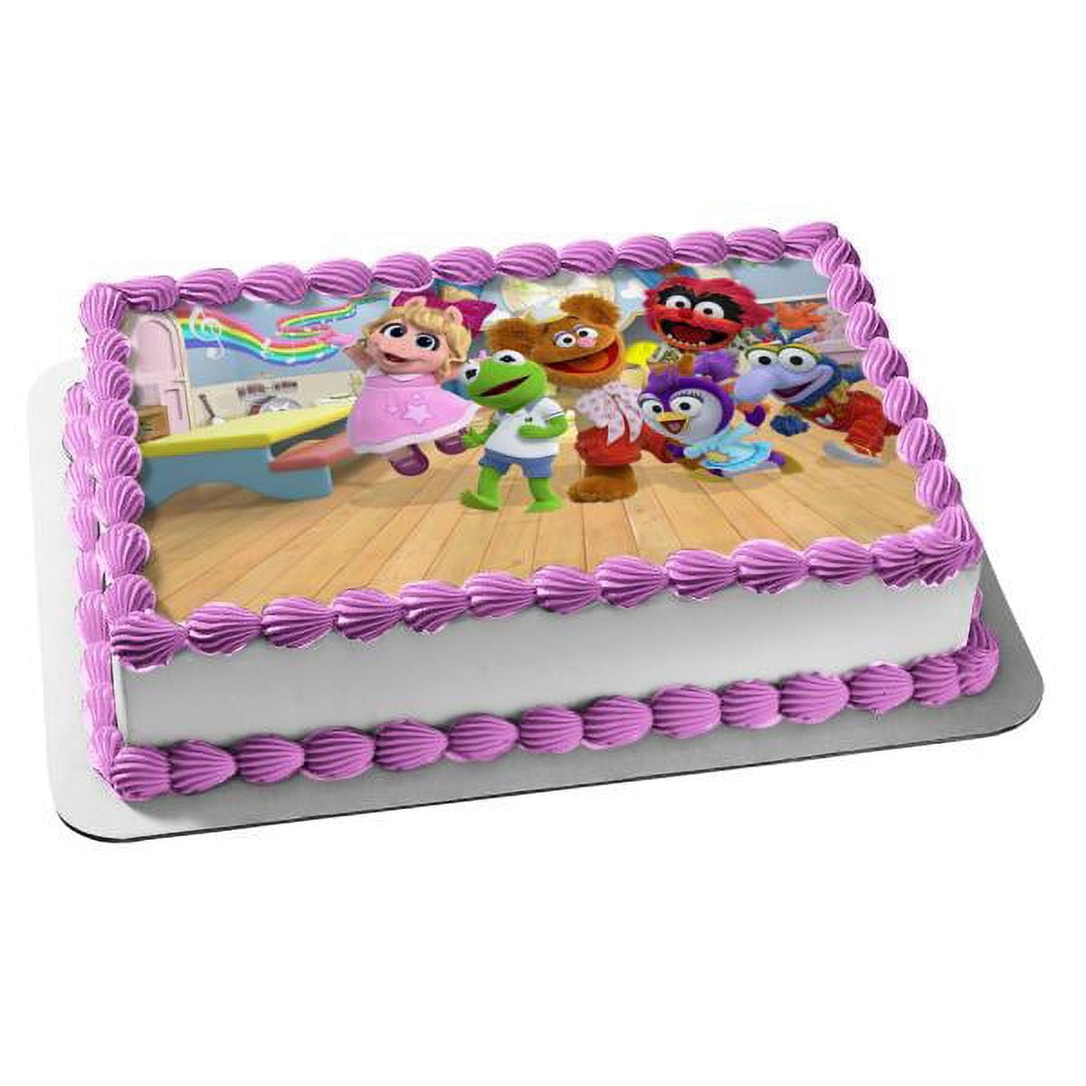 Muppet Babies Cartoon Animated Birthday Edible Image Cake Topper For ...