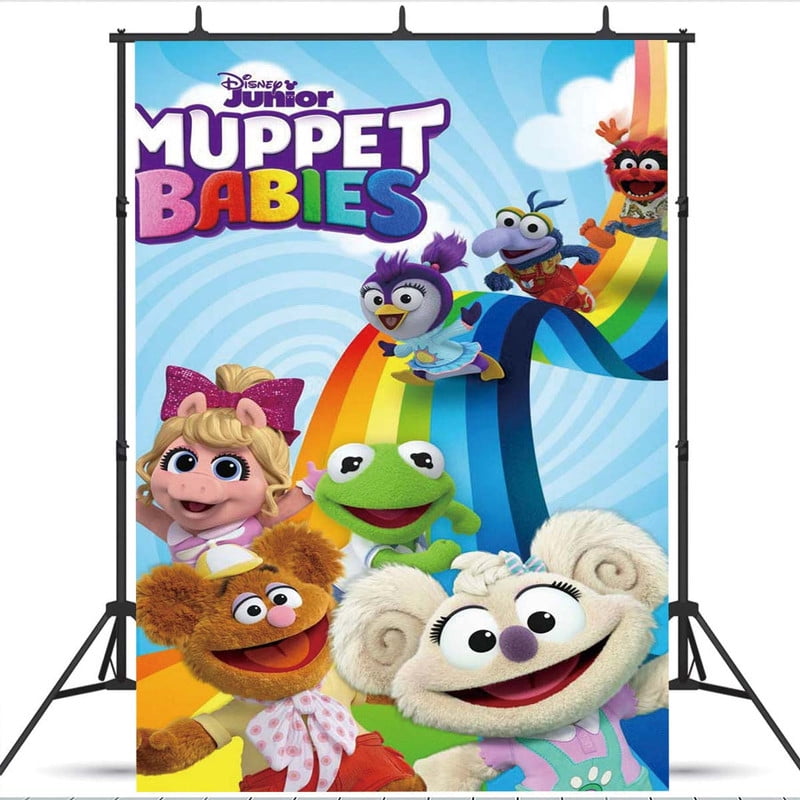 Muppet Babies Party Supplies Backdrop Banner Poster Birthday ...