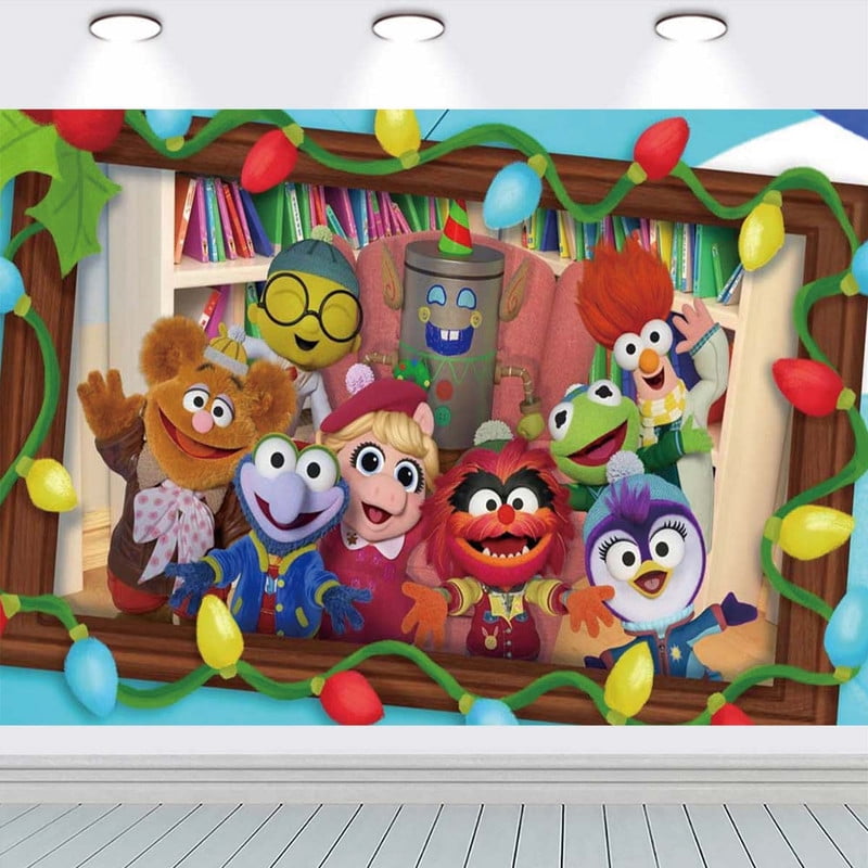 Muppet Babies Party Supplies Taspestry Poster Banner Backdrop ...