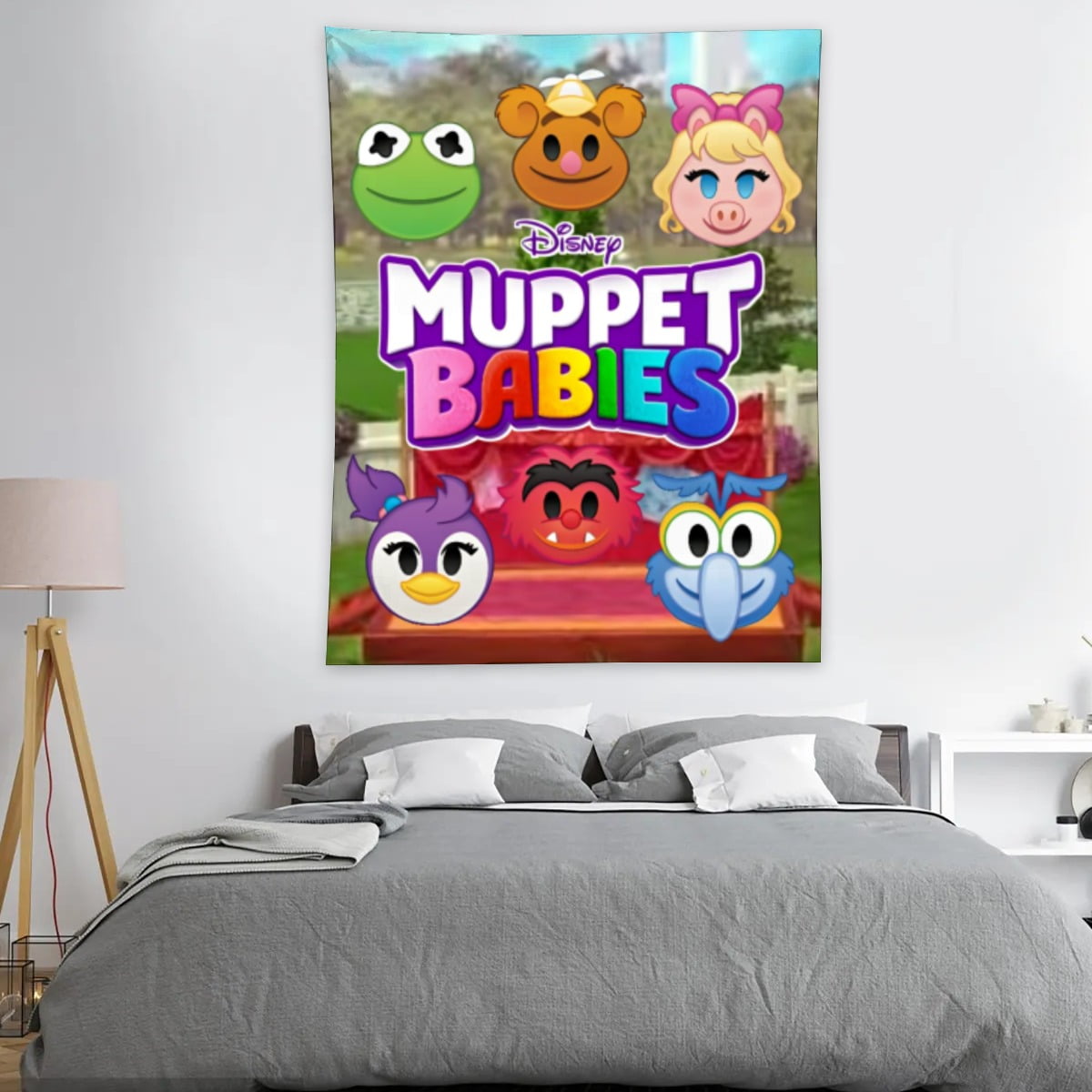Muppet Babies Tapestry Gift Wall Hanging Backdrop for Room Bedroom ...