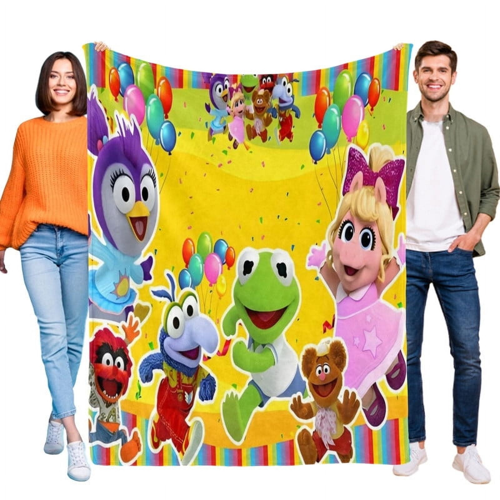 Muppet Babies flannel blanket 39*59 inch soft and comfortable with ...
