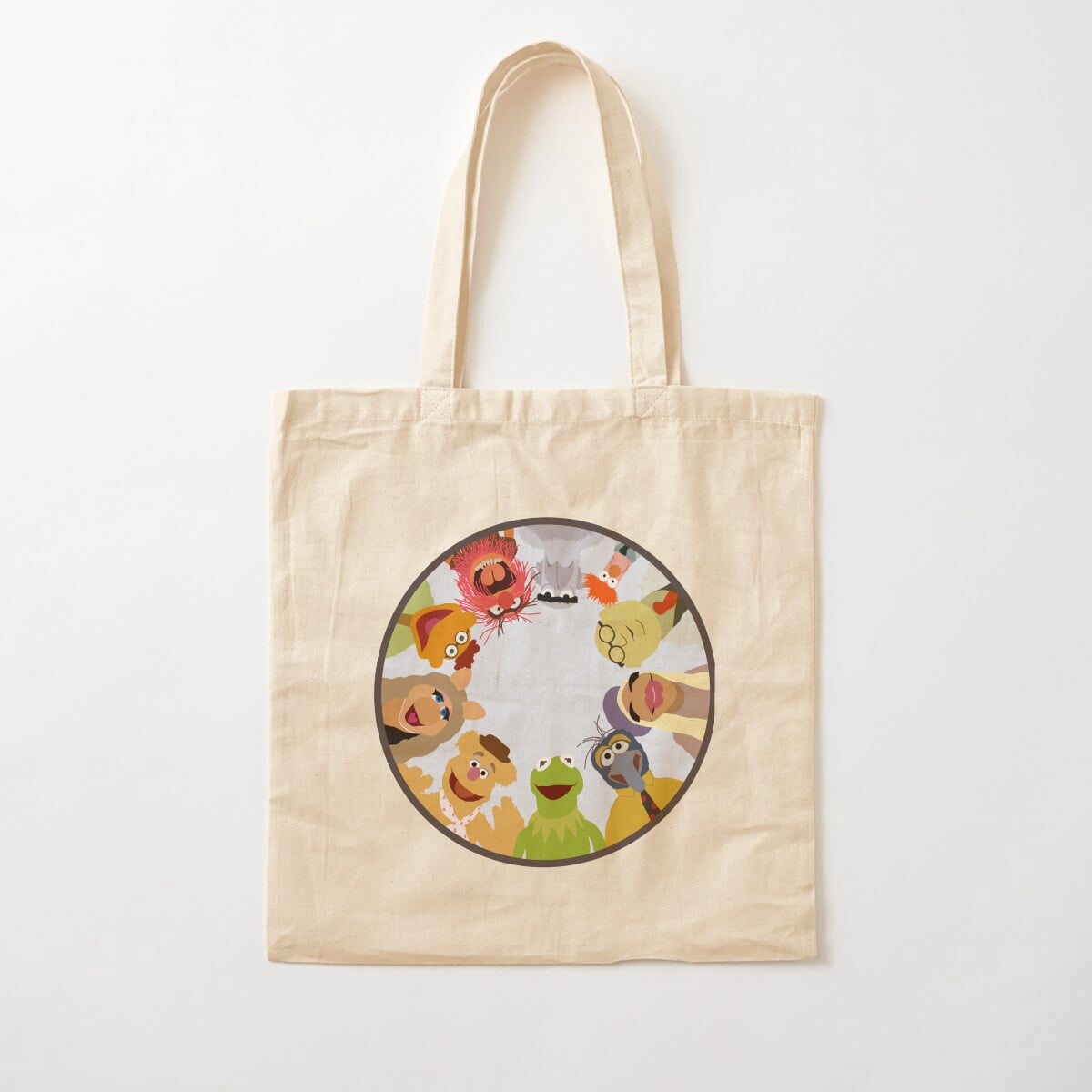 Muppet Gang Cotton Tote Bag Canvas Tote Bag, Family Gift For Mother ...