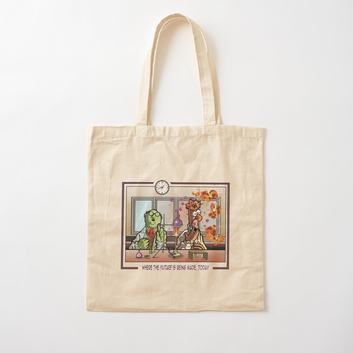 Muppet Labs Ii Cotton Tote Bag Canvas Tote Bag, Family Gift For Mother ...