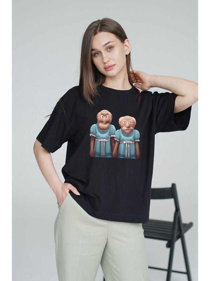 Muppet Maniac Statler Waldorf T-Shirt Grady Twins Parody, for men ...