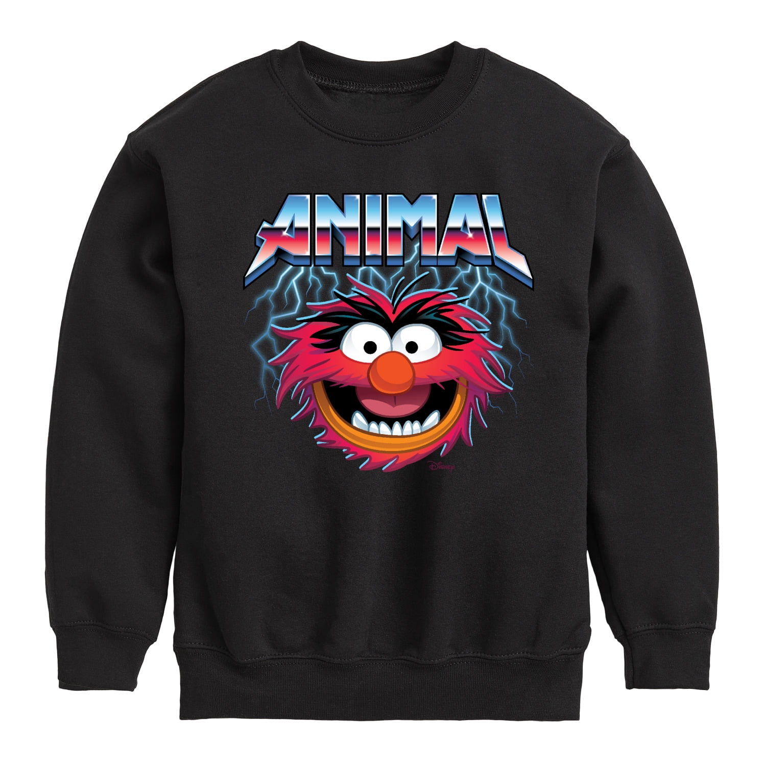 Muppets - Animal Rock - Toddler And Youth Crewneck Fleece Sweatshirt ...