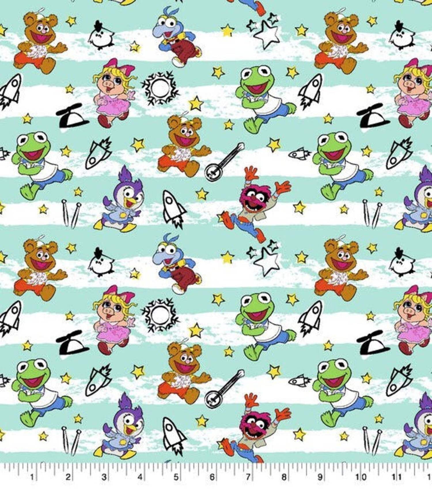 Muppets Baby Playing Cotton Fabric - Walmart.com