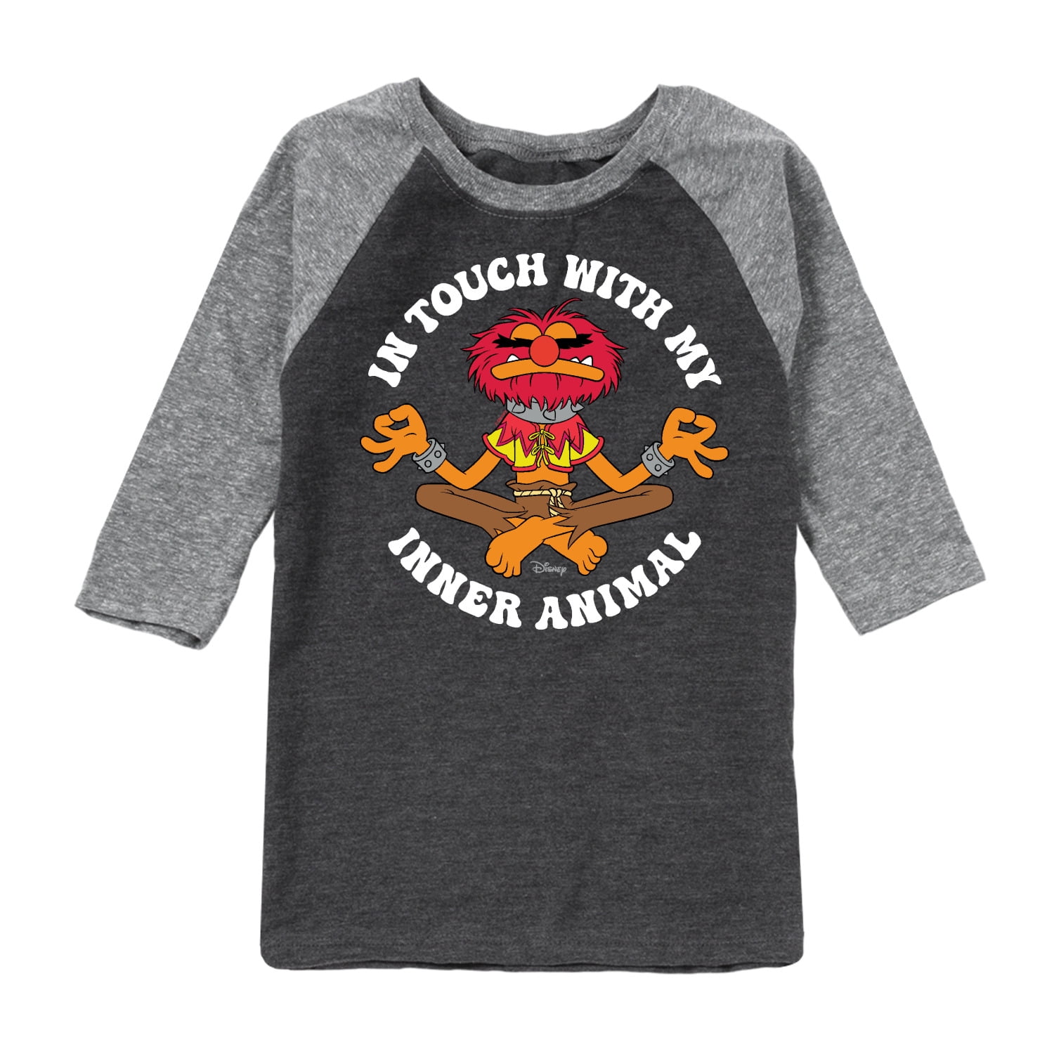 Muppets - Inner Animal - Toddler And Youth Raglan Graphic T-Shirt ...