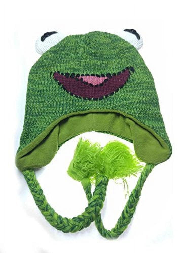 Disney Knit Laplander Beanie Hat, Kermit the Frog - Walmart.com