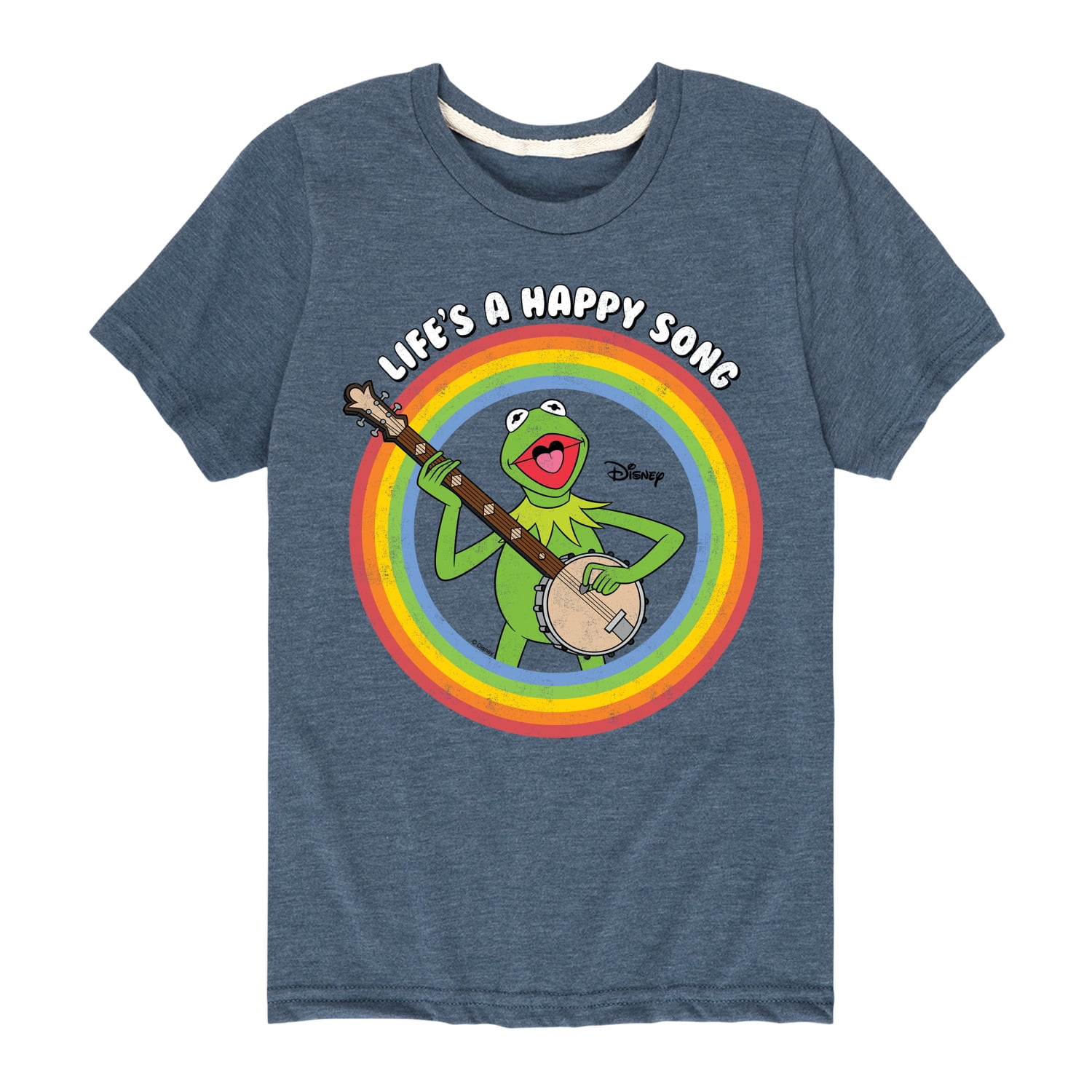 Muppets - Life A Happy Song - Toddler And Youth Short Sleeve Graphic T ...