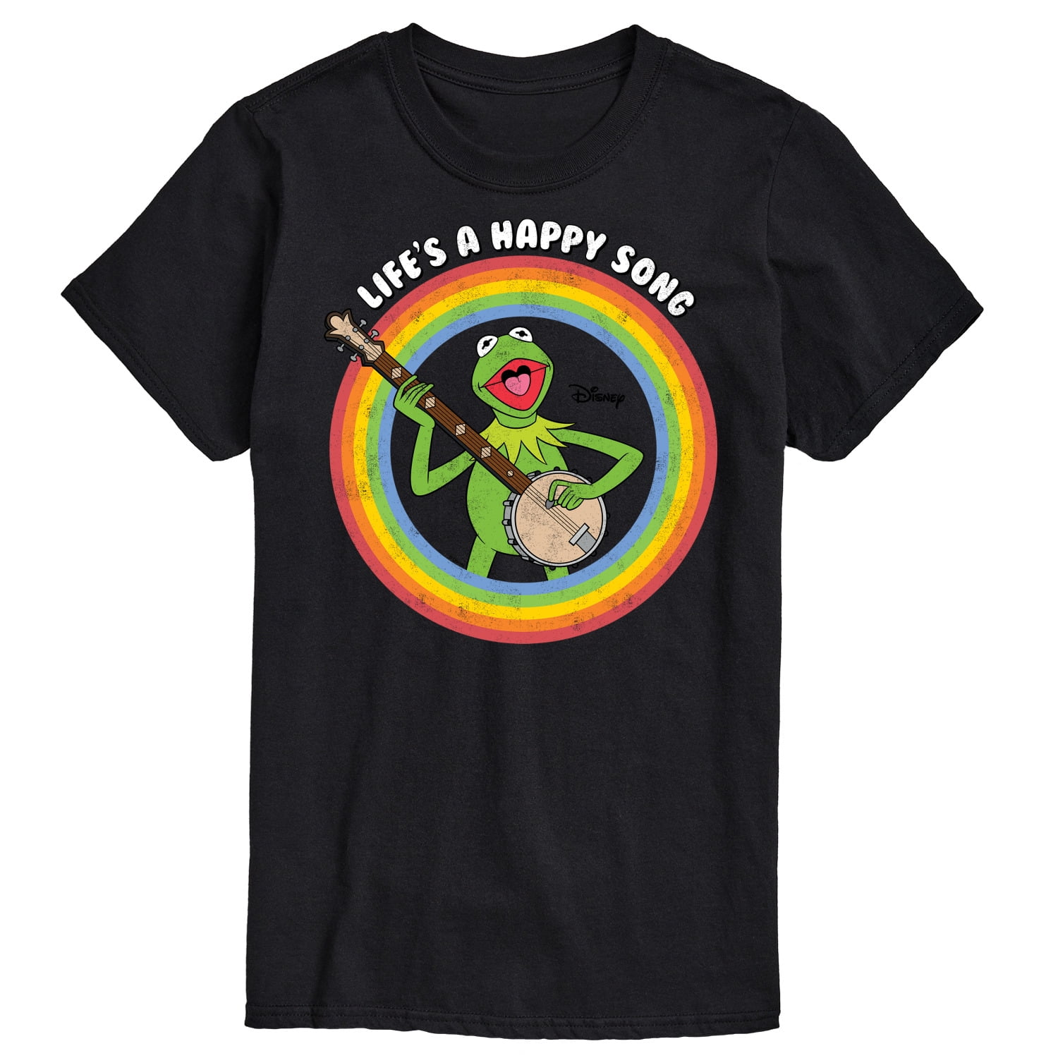 Muppets - Life's A Happy Song - Men's Short Sleeve Graphic T-Shirt ...