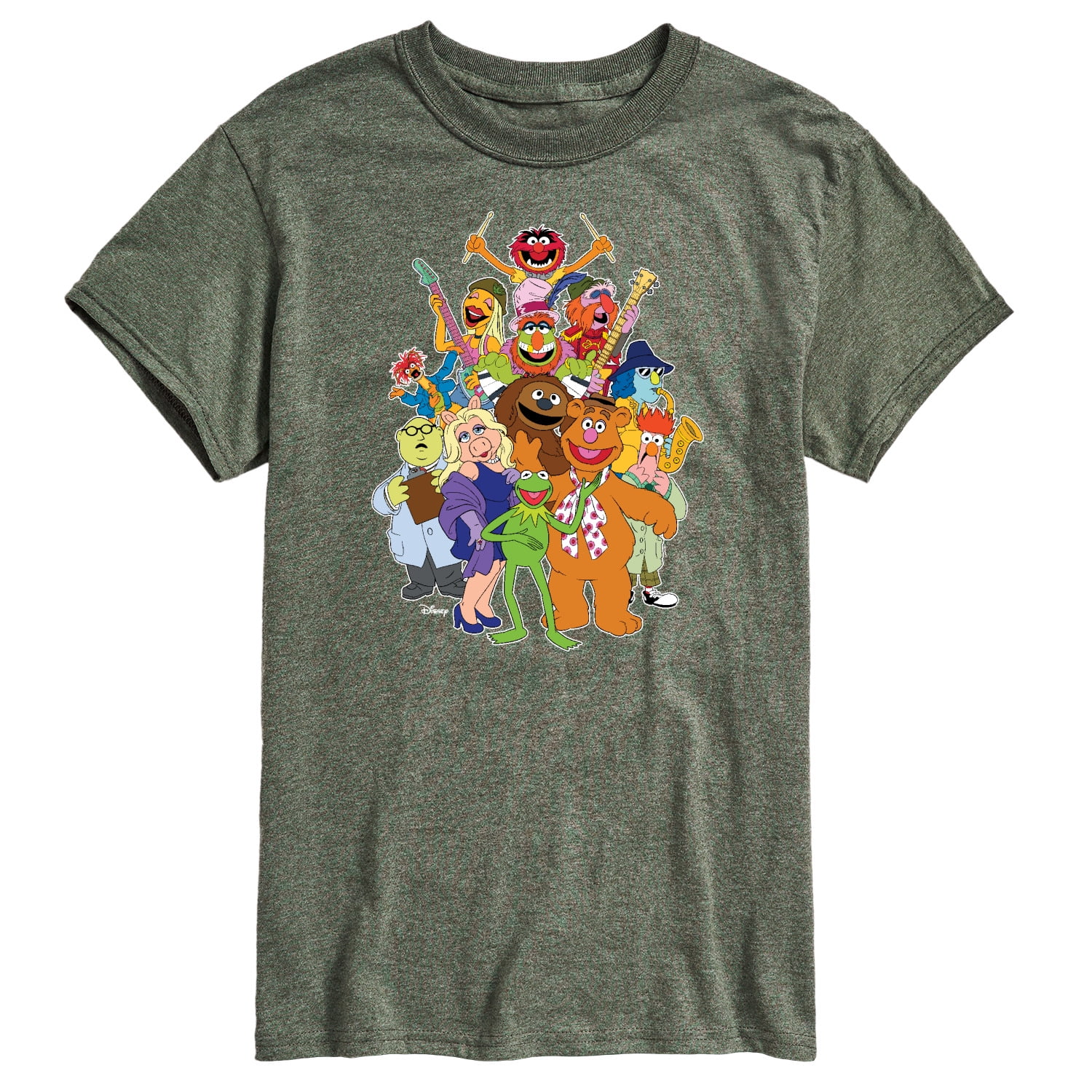 Muppets - Muppets Group - Men's Short Sleeve Graphic T-Shirt - Walmart.com