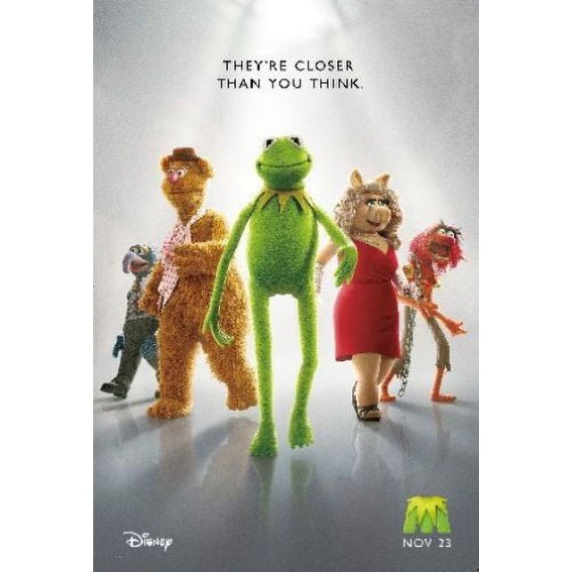 Muppets Poster 24inx36in Art decor Art Poster 24x36 Multi-Color Square ...