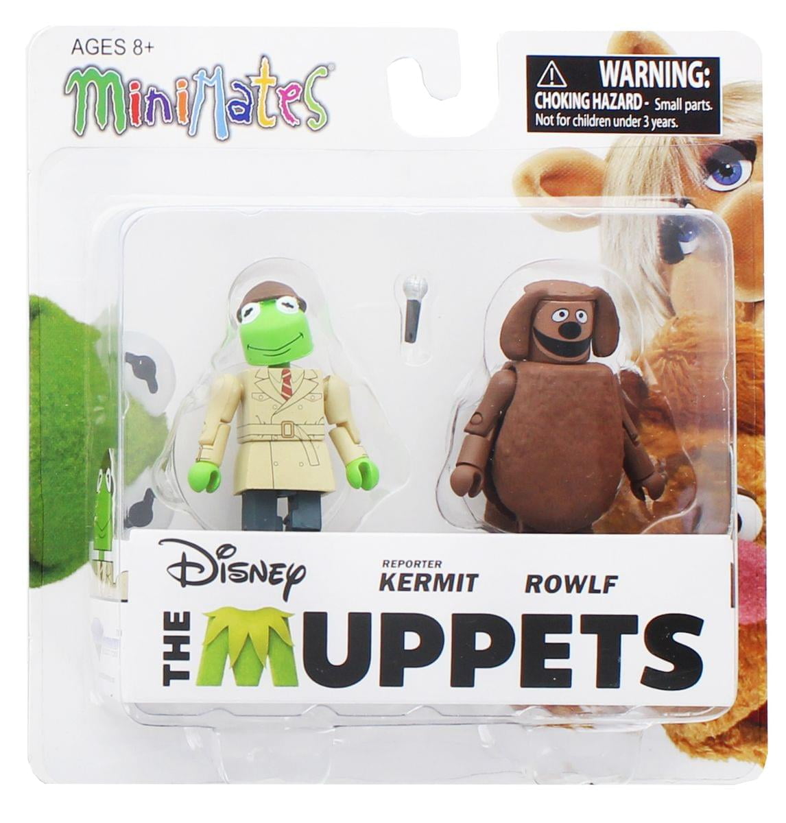Muppets Reporter Kermit & Rowlf 2-Pack Series 2 Minimates - Walmart.com