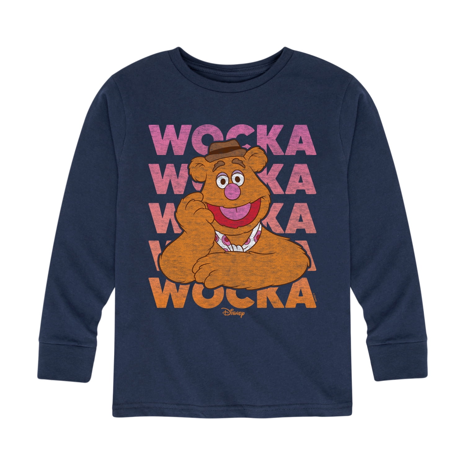 Muppets - Wocka Wocka - Toddler And Youth Long Sleeve Graphic T-Shirt ...