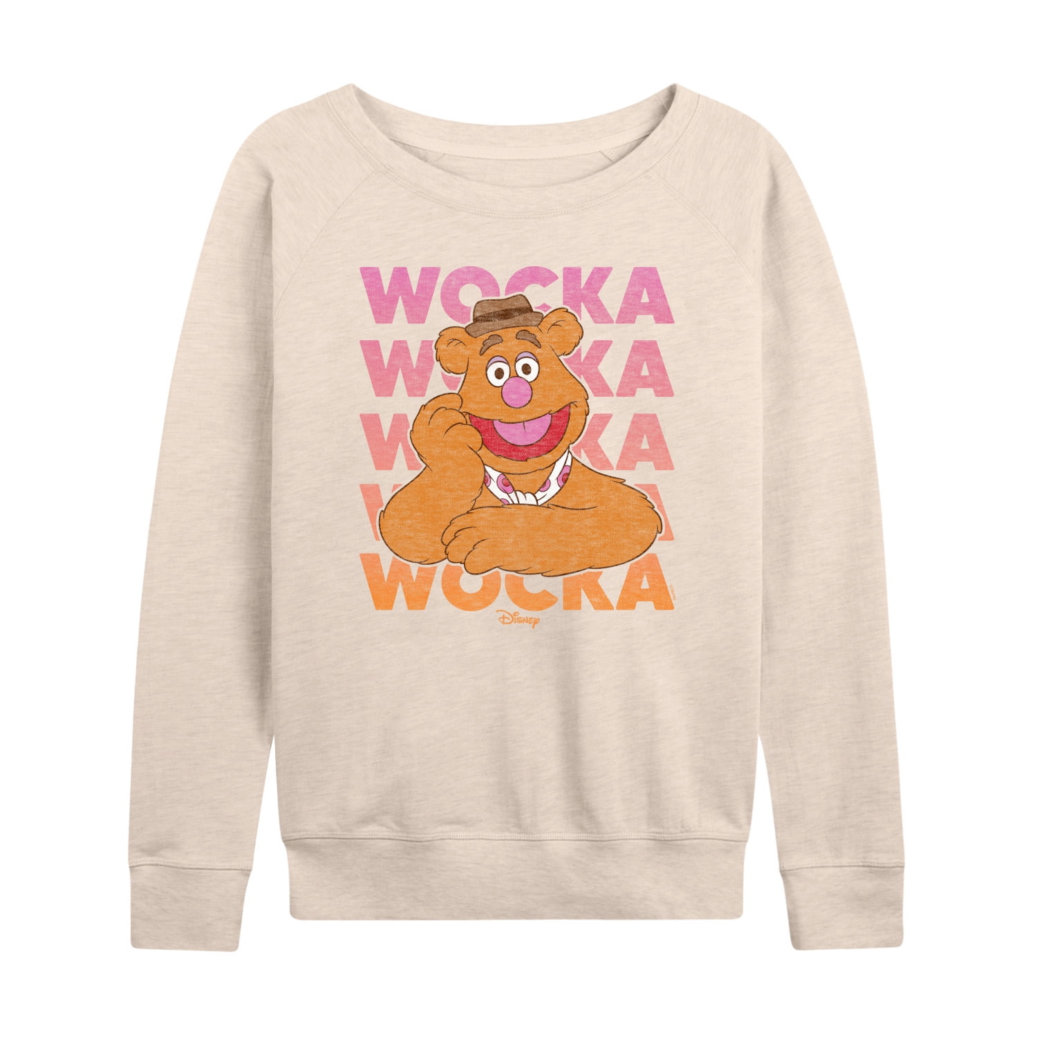 Muppets - Wocka Wocka - Women's Lightweight French Terry Long Sleeve ...