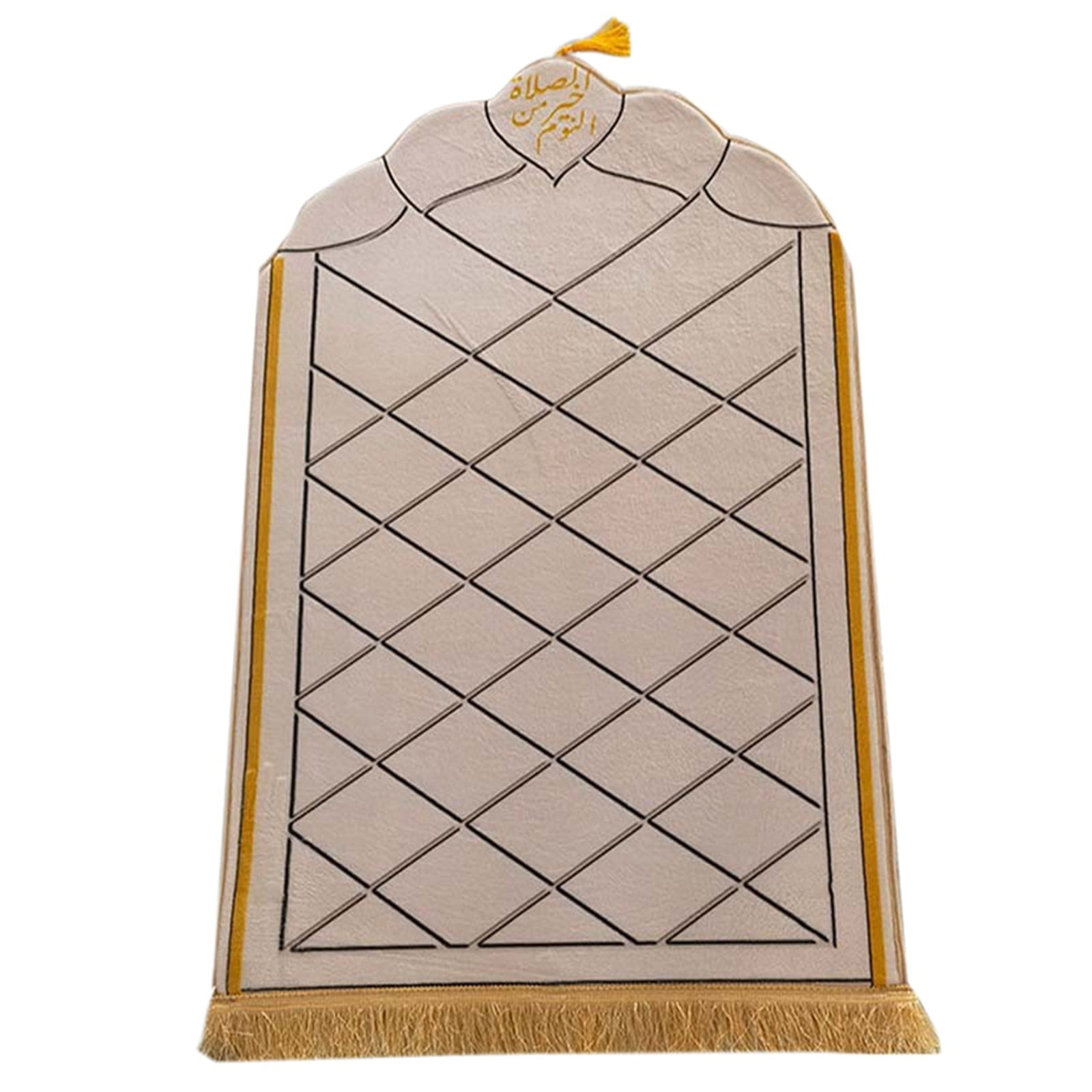 Mupvlun Portable Prayer Rug - Thick Embossed Flannel Prayer Mat with ...