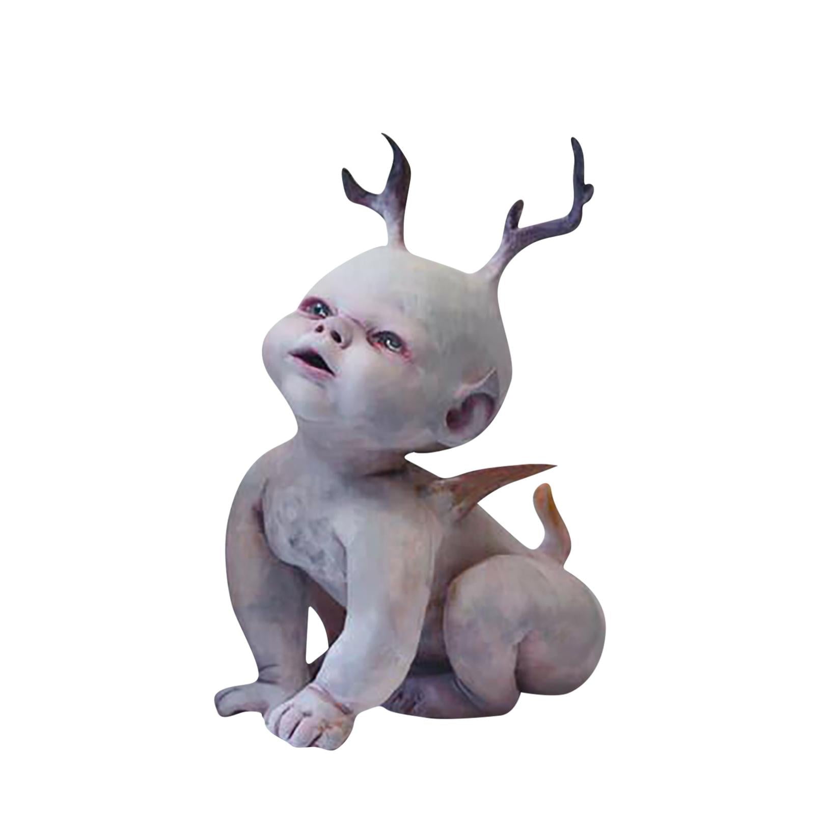 Mupvlun Scary Halloween Resin Statue, Ornament, Realistic Decoration ...