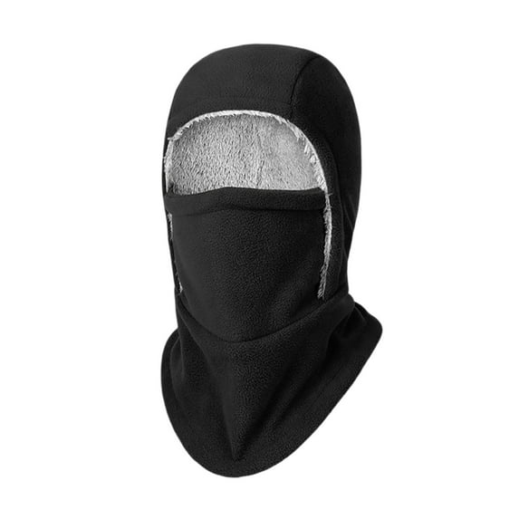 Mupvlun Unisex Windproof Thermal Fleece Neck Gaiter Hood for Cold ...