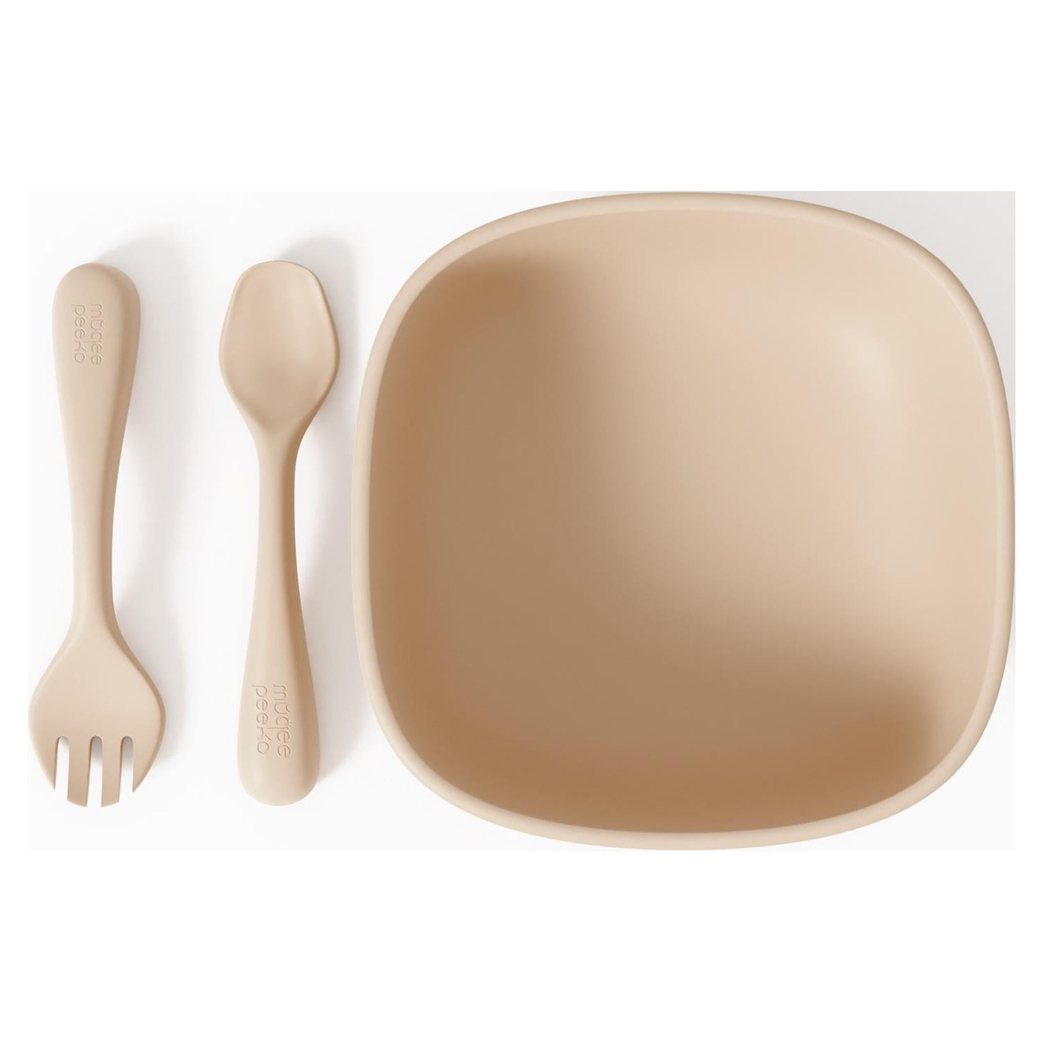 Muqee Peeko Baby Dinnerware Set with Bowl with suction and baby ...