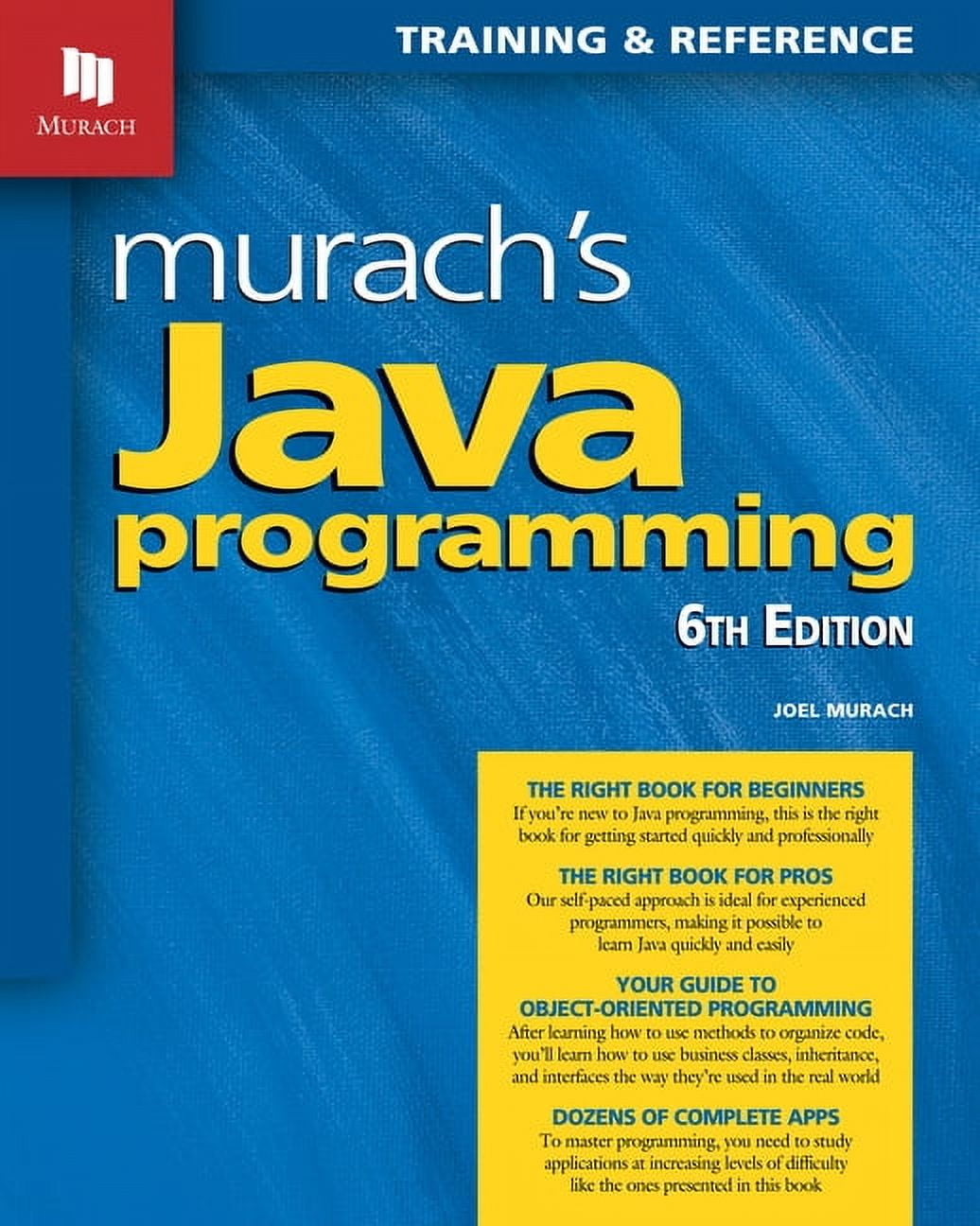 Free Shipping! Murach's Java Programming (6th Edition) -- Joel Murach ...