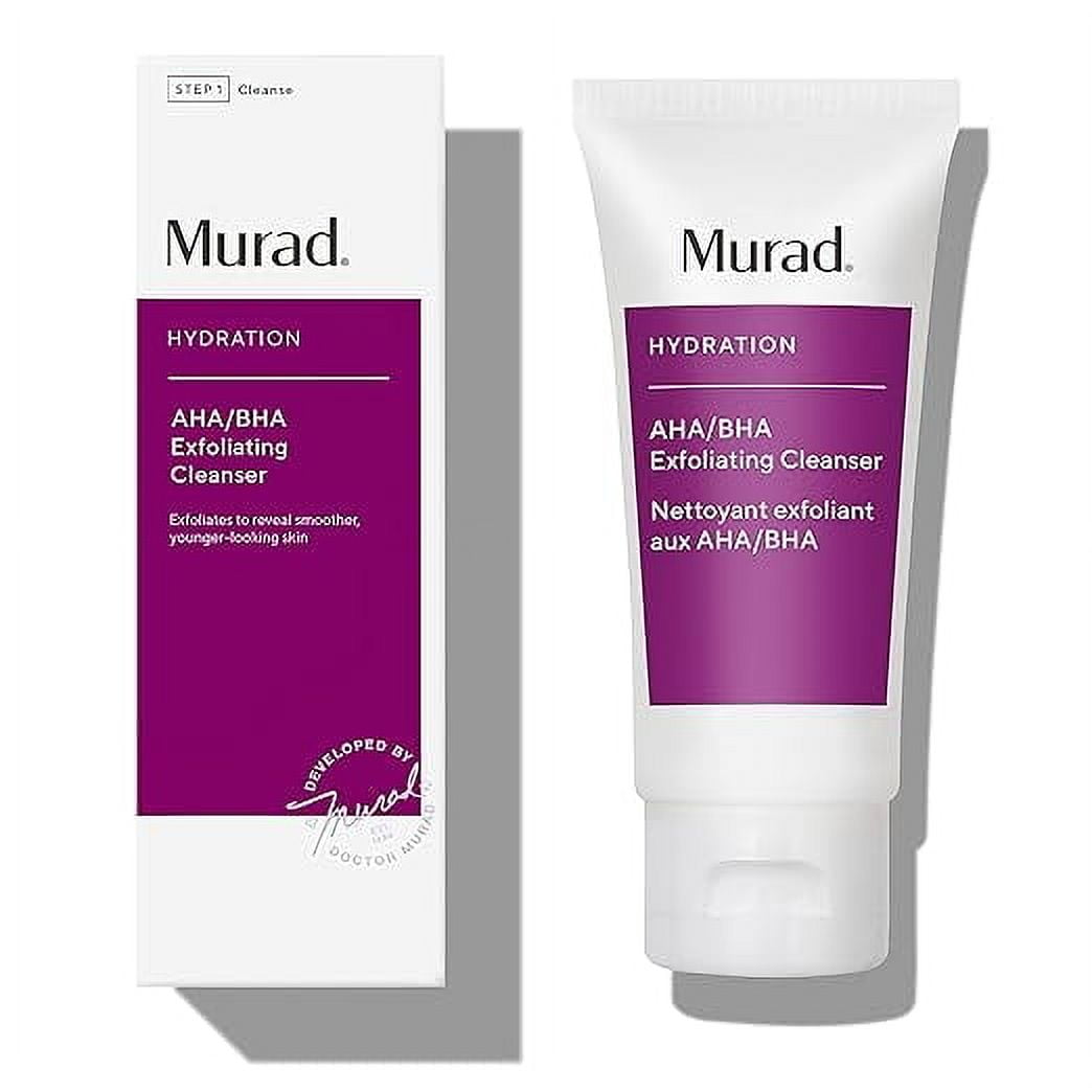 Murad AHA/BHA Exfoliating Cleanser - Hydration Exfoliating ...