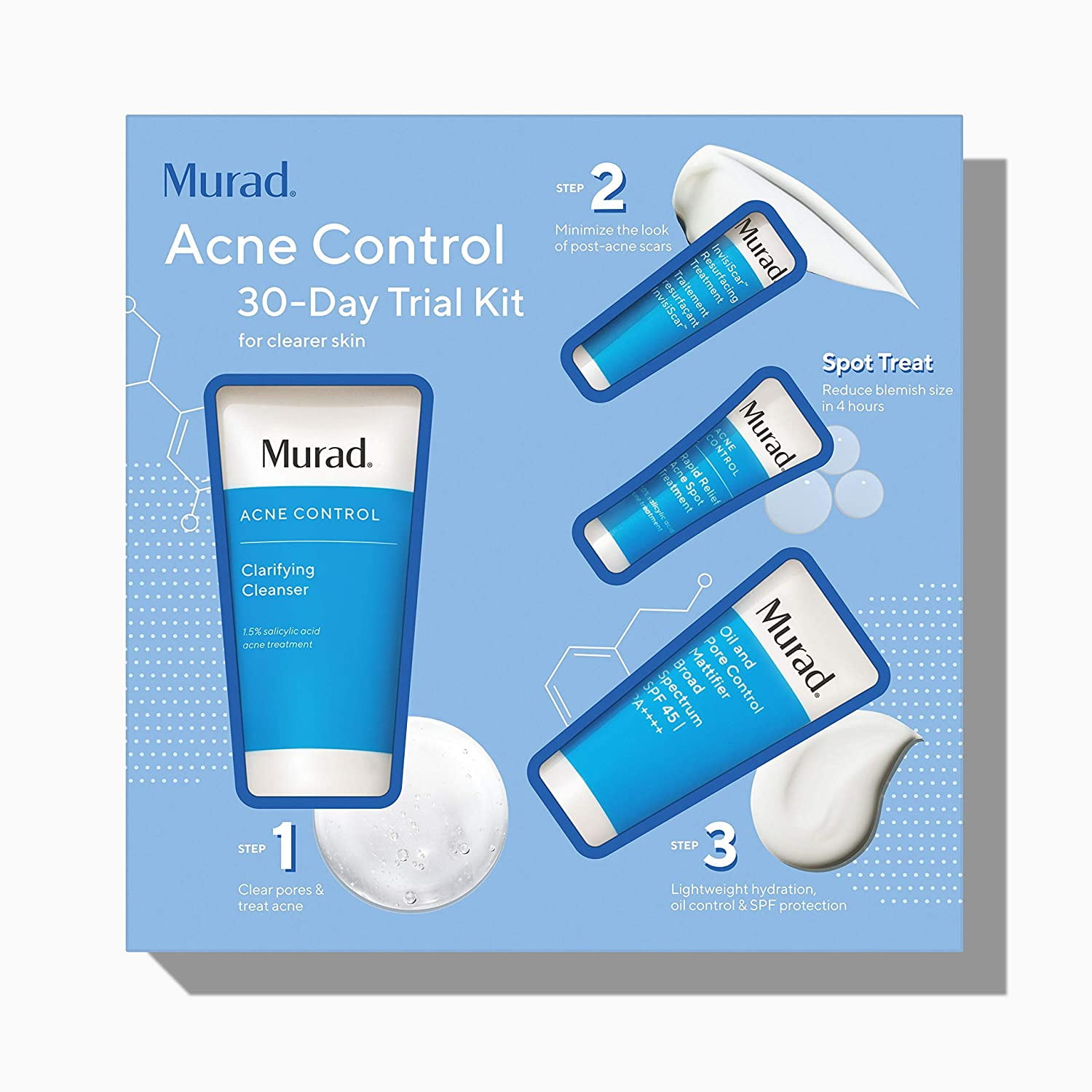Murad Acne Control 30 Day Trial Kit HSA/FSA Eligible - Walmart.com