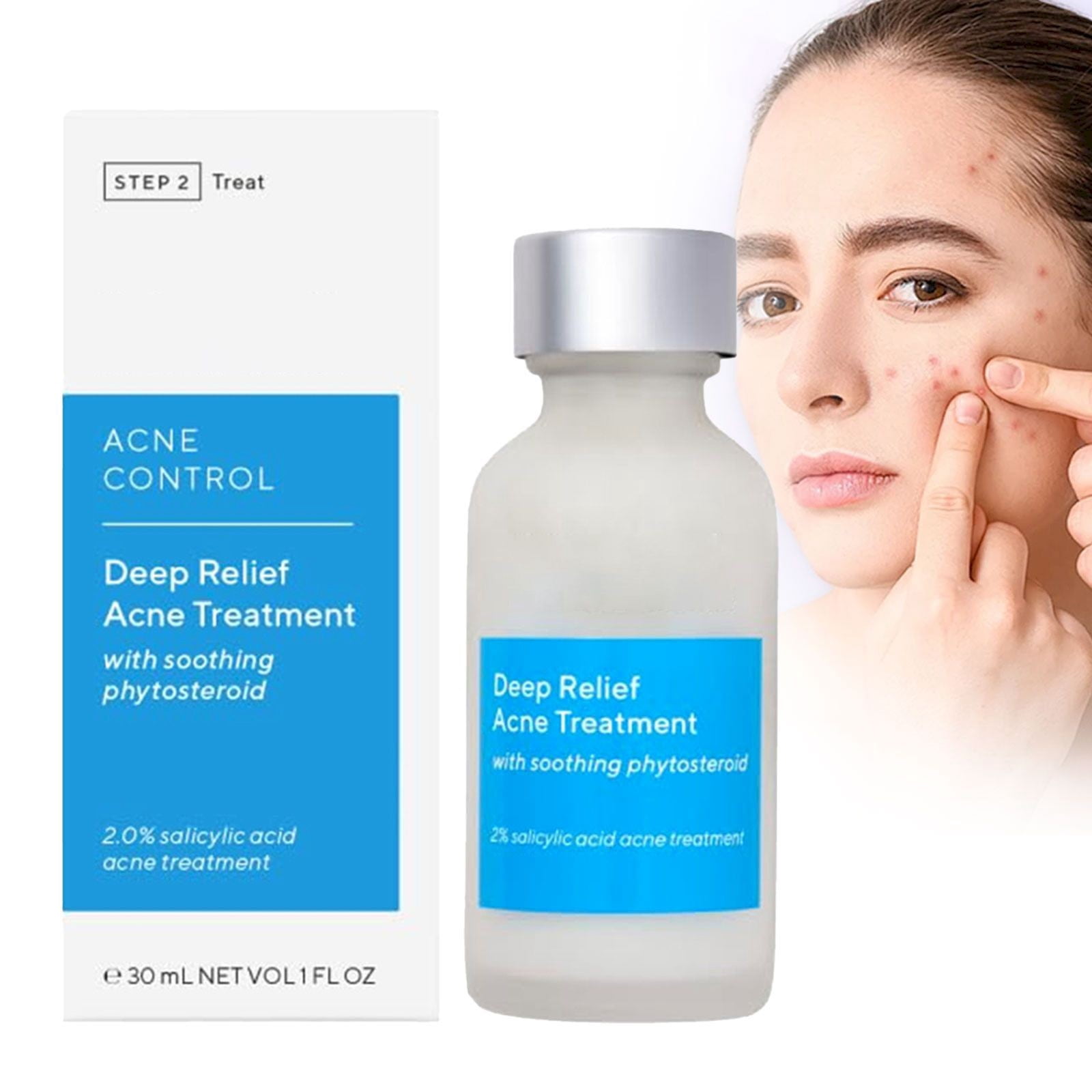 Murad,Acne Treatment for Face,Acne Spot Treatment,Acne Control Max ...