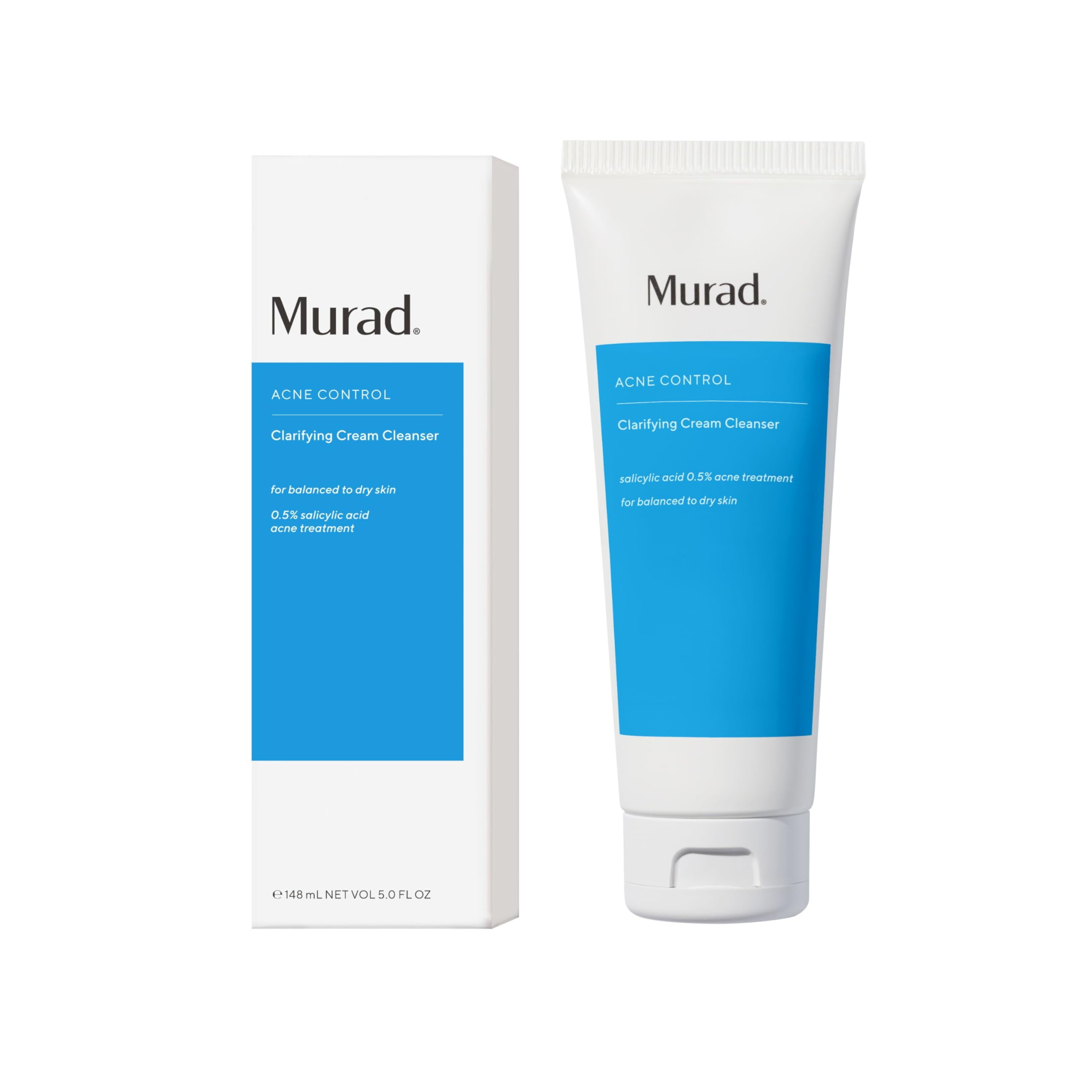 Murad Clarifying Cream Cleanser TGF4 - Anti-Aging Time Release Acne ...