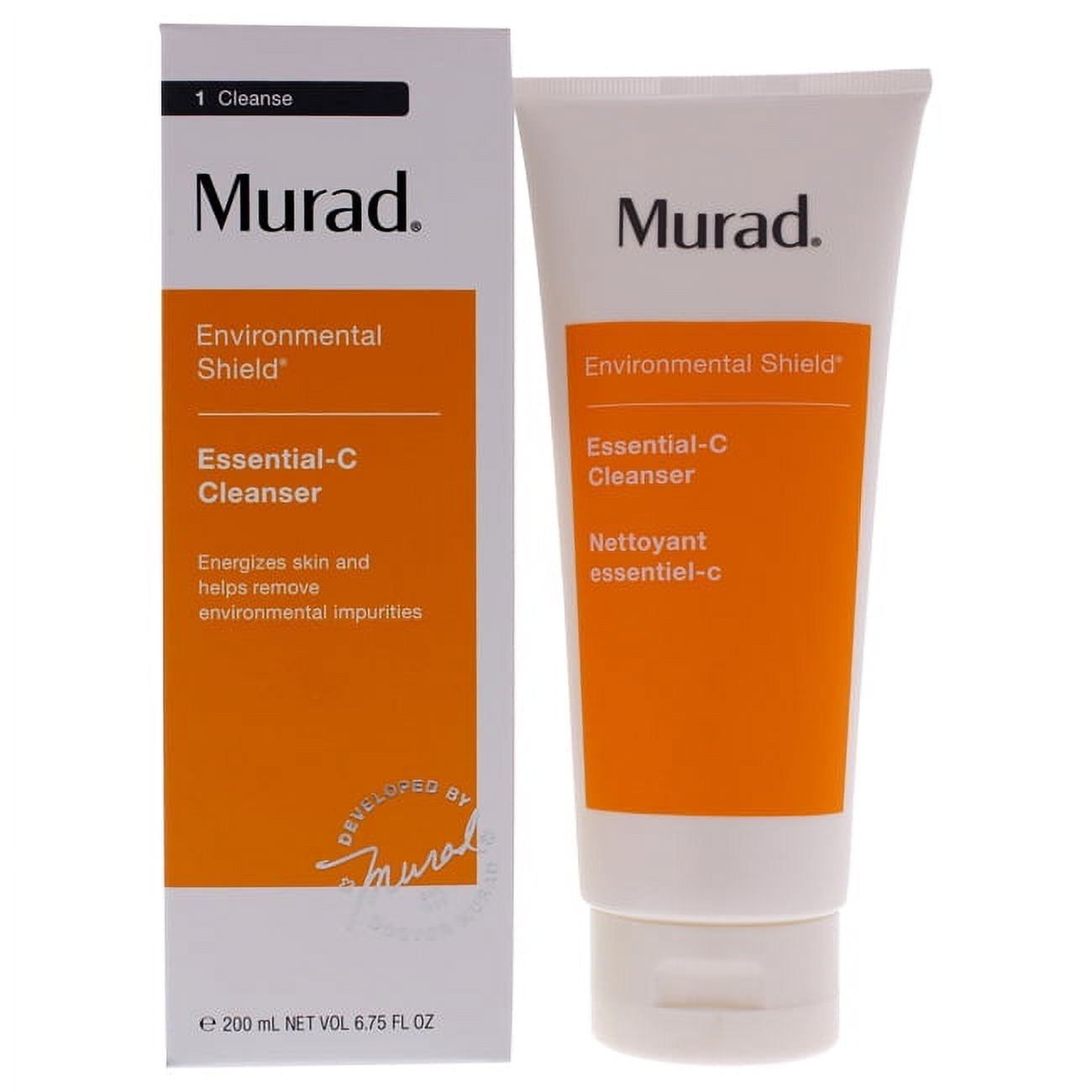 Murad Essential-C Cleanser 6.75 oz, Unisex Skincare, Vitamin C for ...