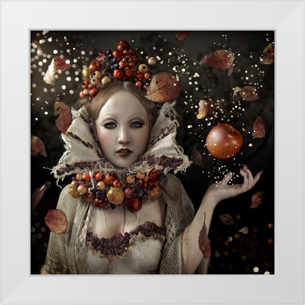 Murakami, Kiyo 20x20 White Modern Wood Framed Museum Art Print Titled ...