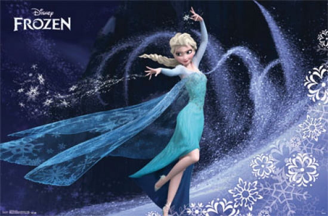 Mural - Frozen - Elsa Poster Print (42 x 62) - Walmart.com