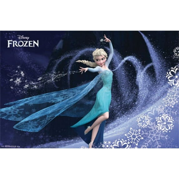 Mural - Frozen - Elsa Poster Print (42 x 62) - Walmart.com