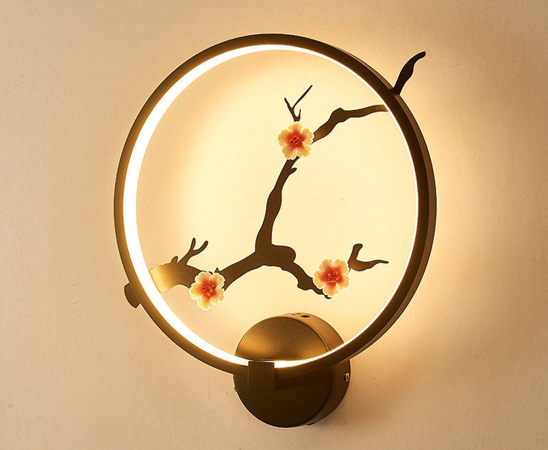 Mural LED Wall Lamp New Chinese Design for Living Room or Bedroom ...