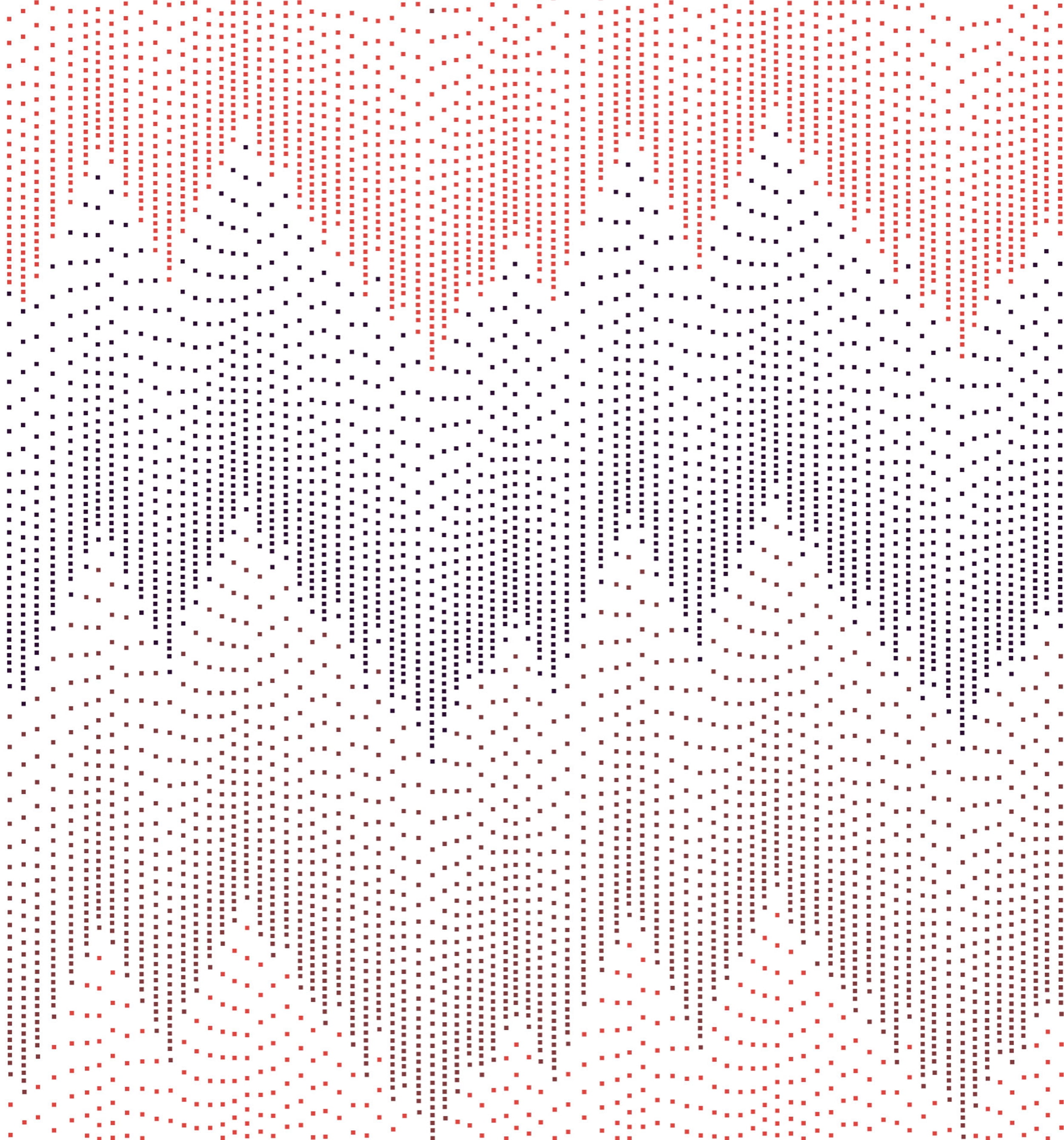 MuralsPrint Dashed Chevron Mountain Peaks Removable Wallpaper - 24 ...