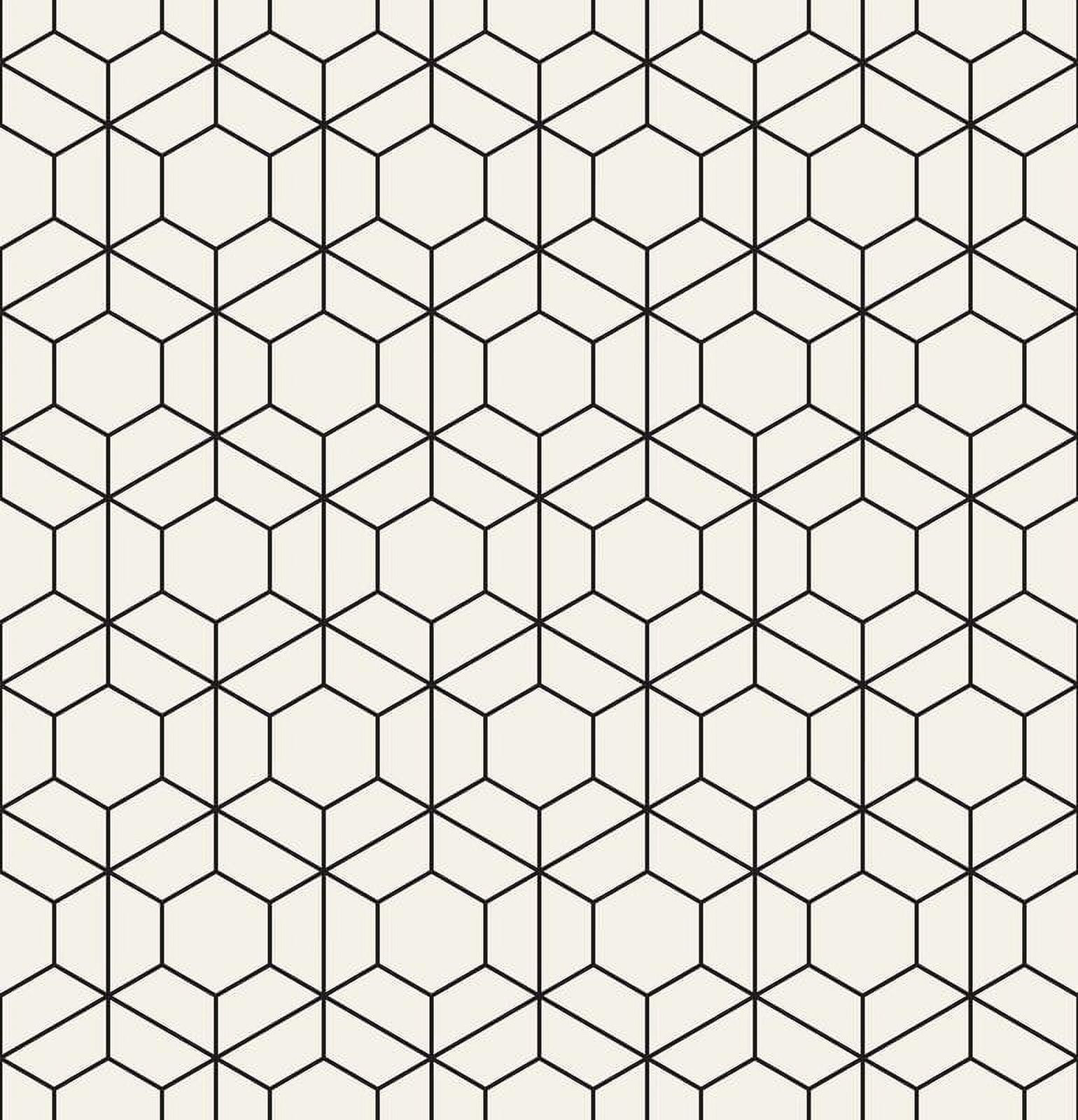 MuralsPrint Geometric Lines Removable Wallpaper - 10'ft H x 24''inch W ...