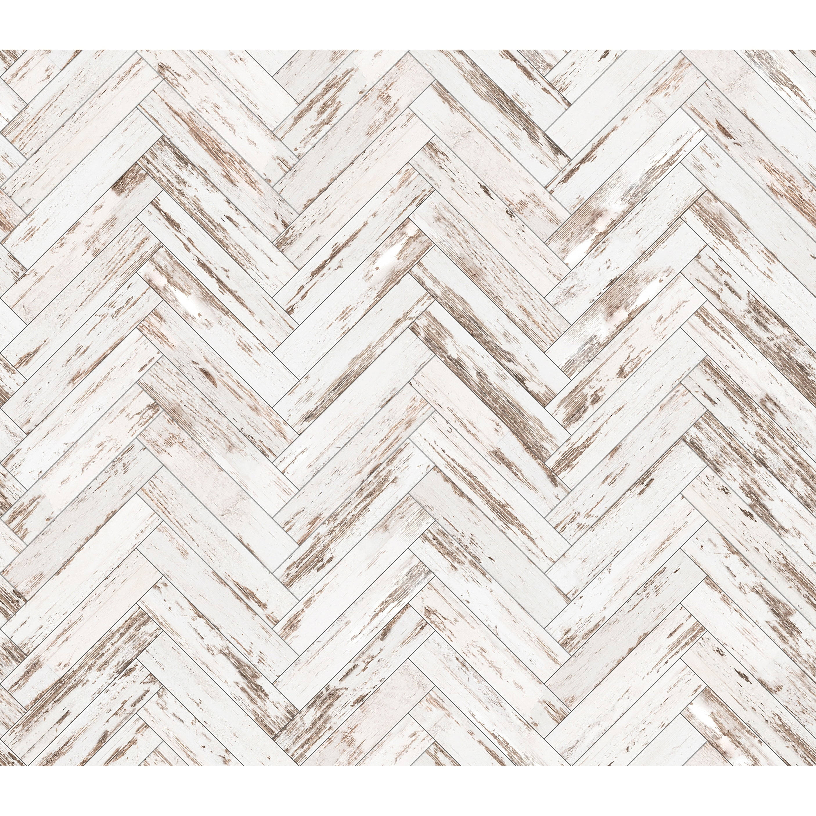MuralsPrint Rustic Wood Parquet Removable Wallpaper - 10'ft H x 24 ...