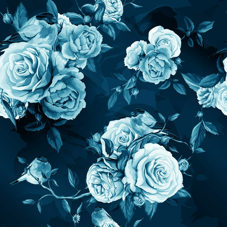 floral pattern wallpaper