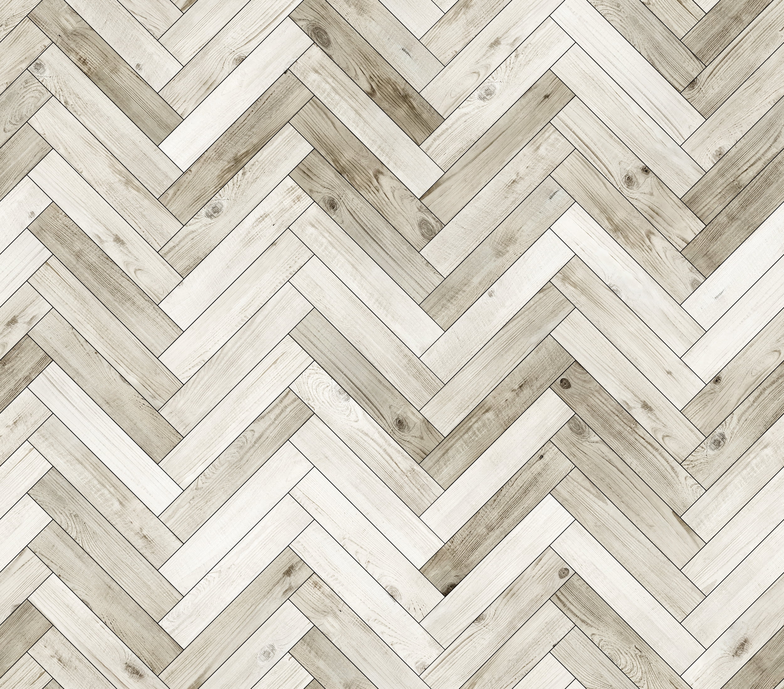 MuralsPrint Wood Parquet Removable Wallpaper - 10'ft H x 24''inch W ...