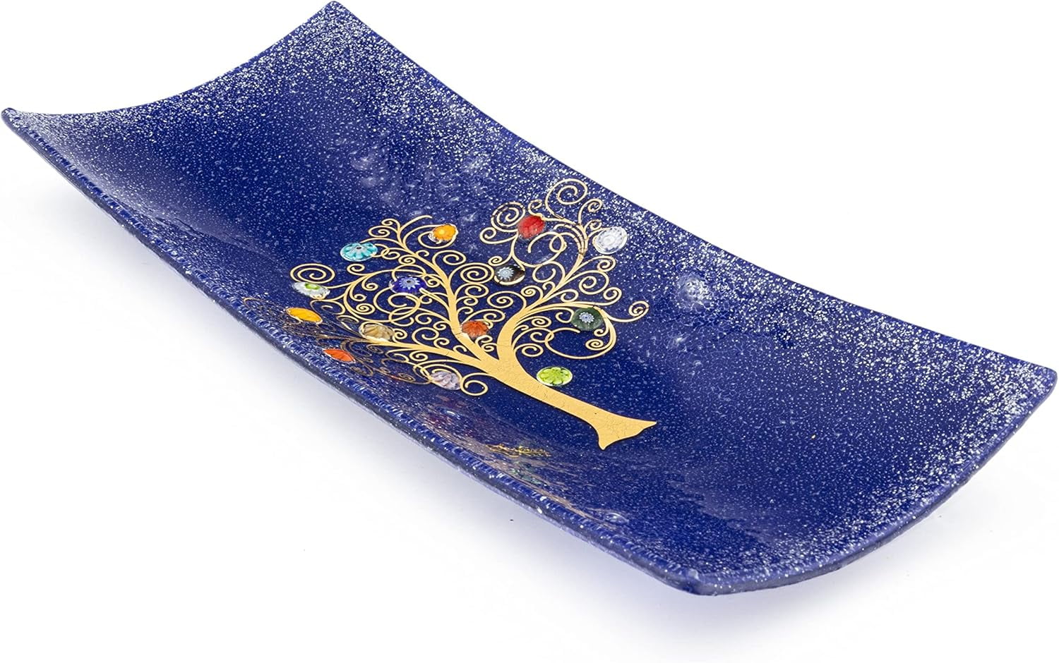 Murano Glass Decorative Bowl - Glass Decorative Plate, Tree of Life ...